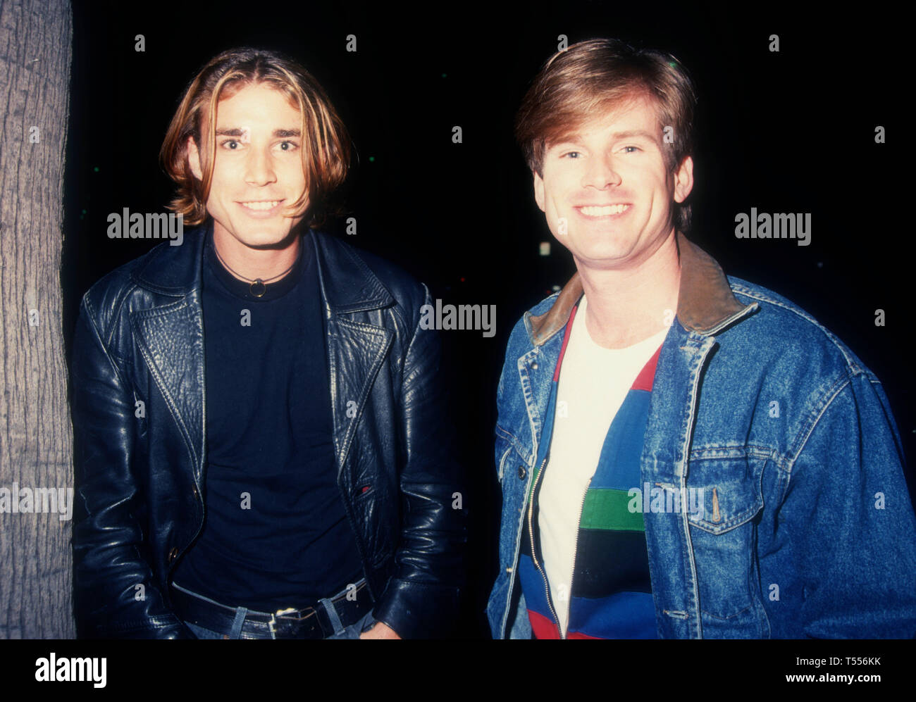 Beverly Hills, California, USA 4th April 1994 Actor Jaason Simmons (L ...