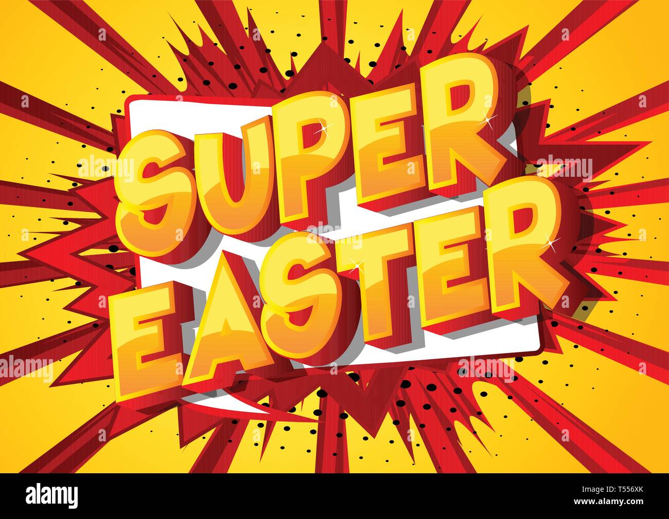 Super april comic book Stock Vector Images - Alamy
