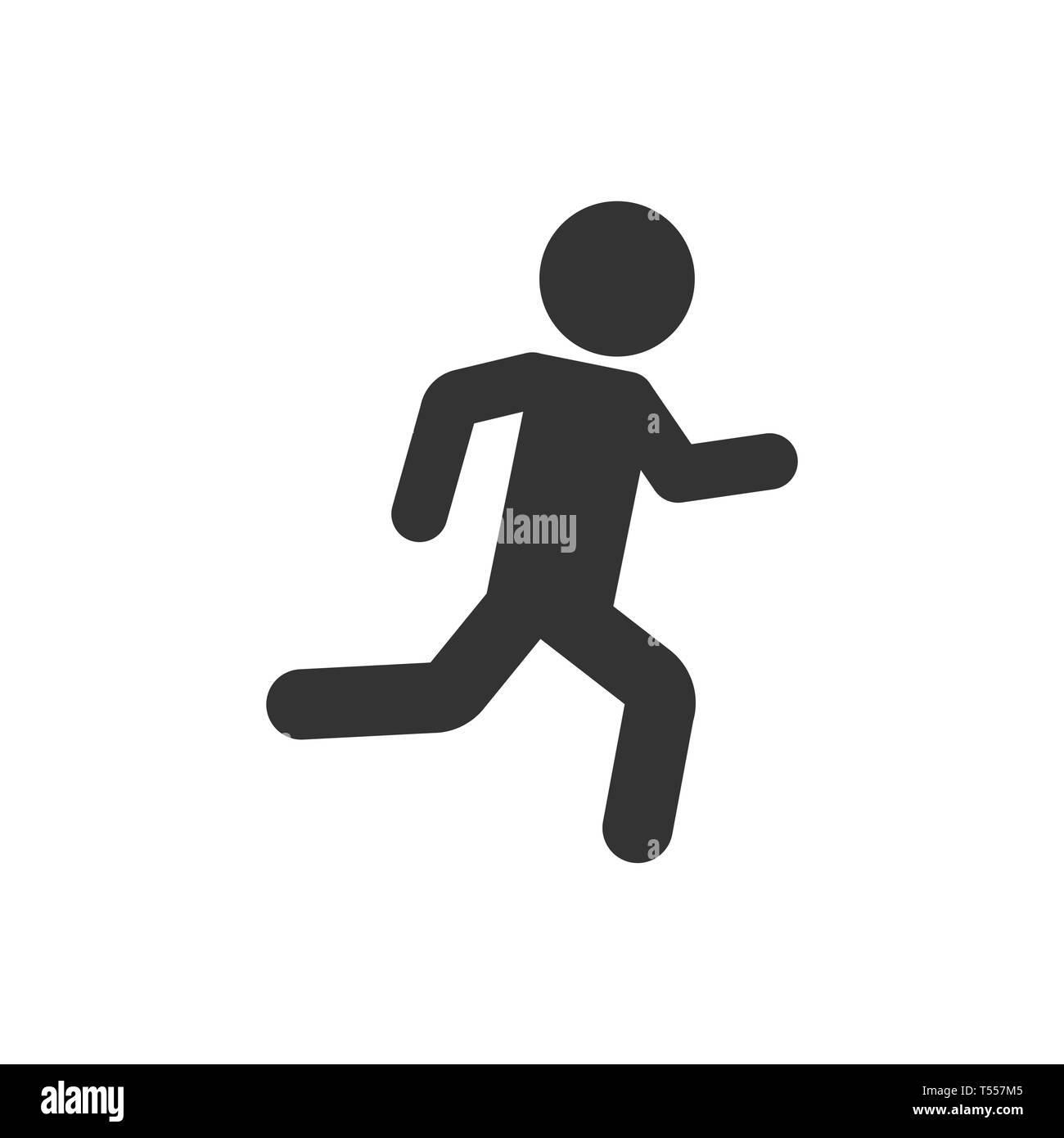 Jogging Silhouette Vector
