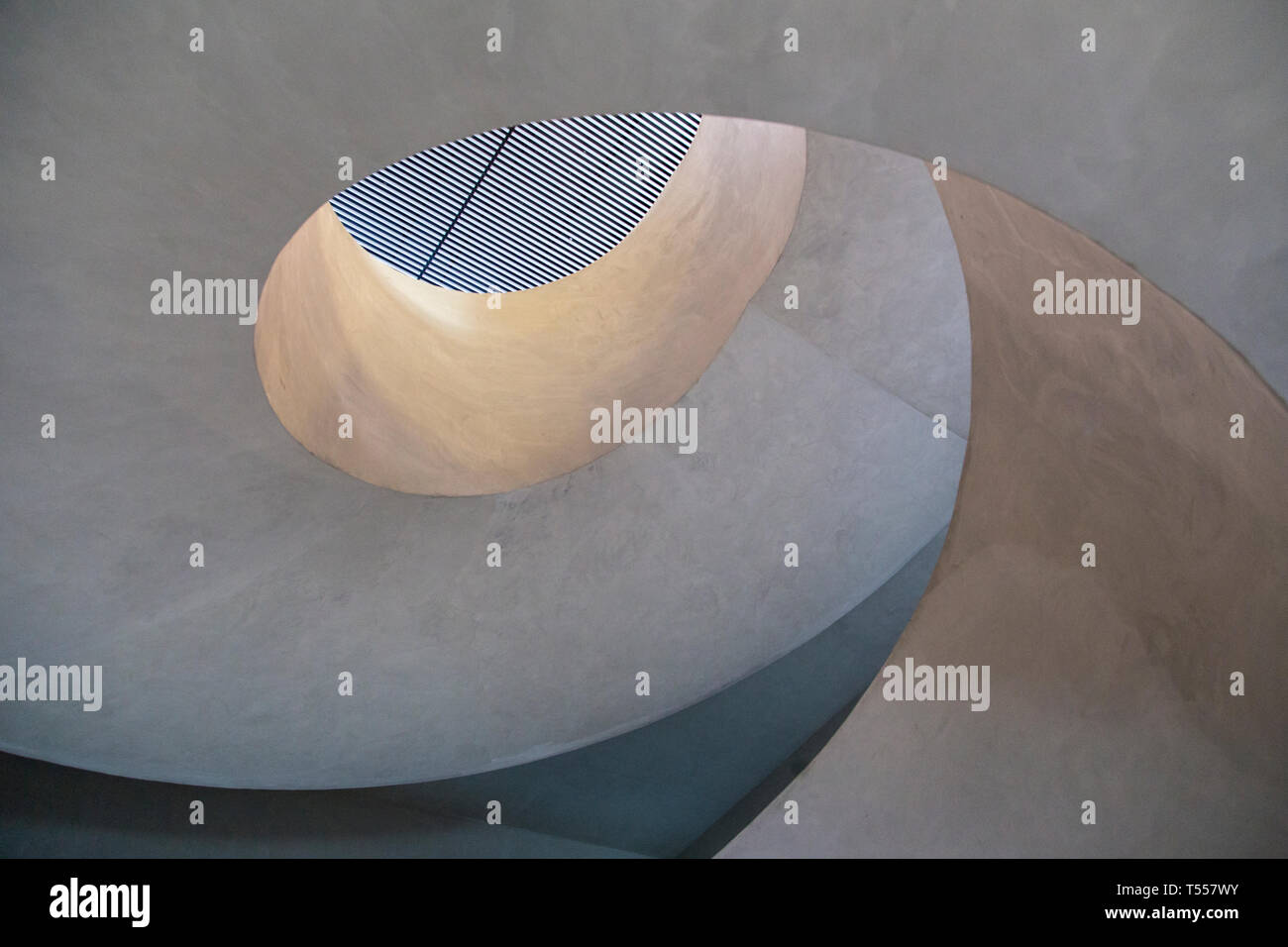 UAE, Abu Dhabi, Masdar City, Staircase detail in the Masdar PRT station ... UAE, Abu Dhabi, Masdar City, Staircase detail in the Masdar PRT station ...