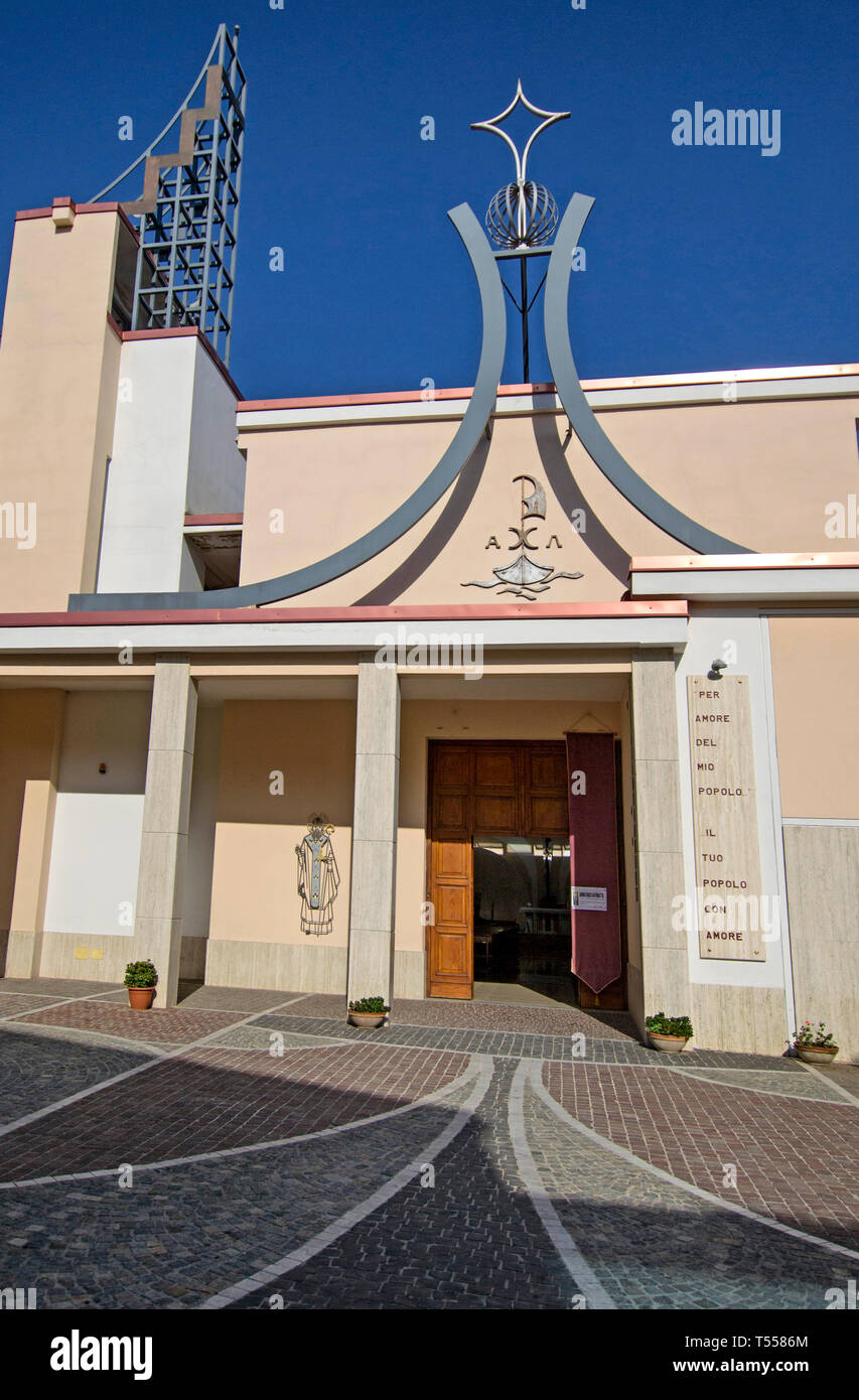Church of San Nicola di Bari, here was killed don Giuseppe Diana on ...
