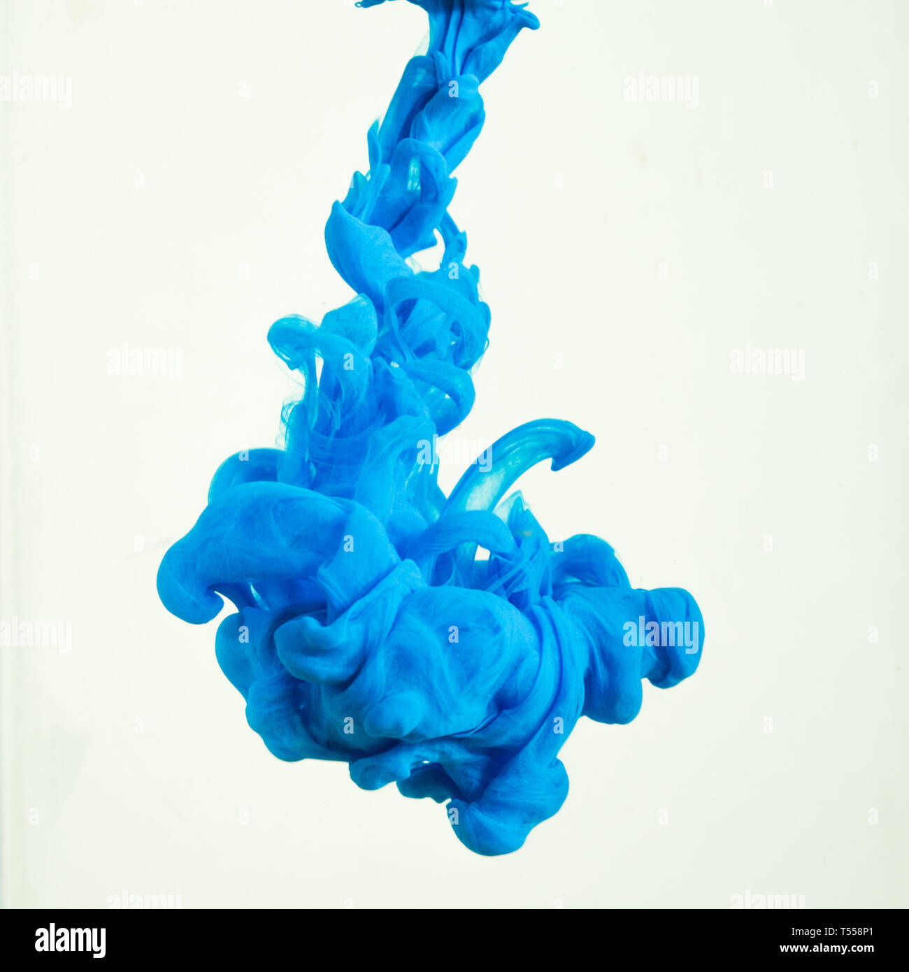 colorful ink drops in water Stock Photo - Alamy