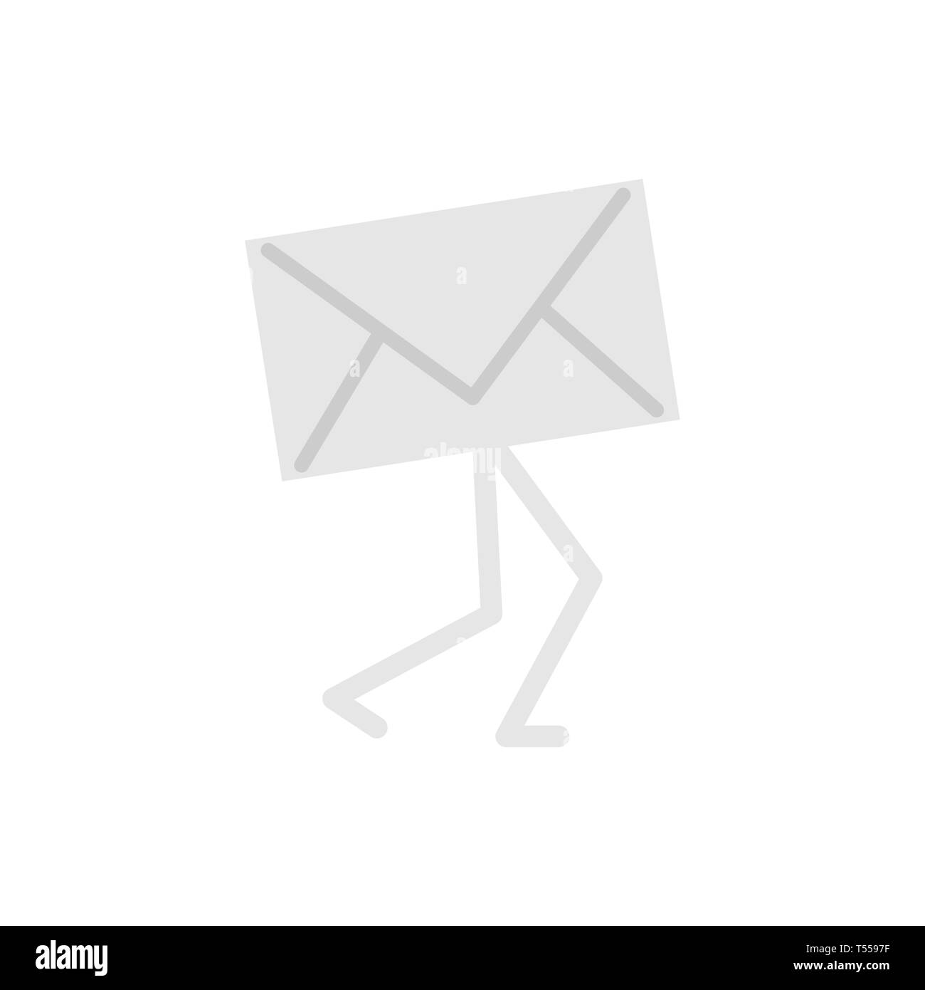 Legs letter Stock Vector Images - Alamy