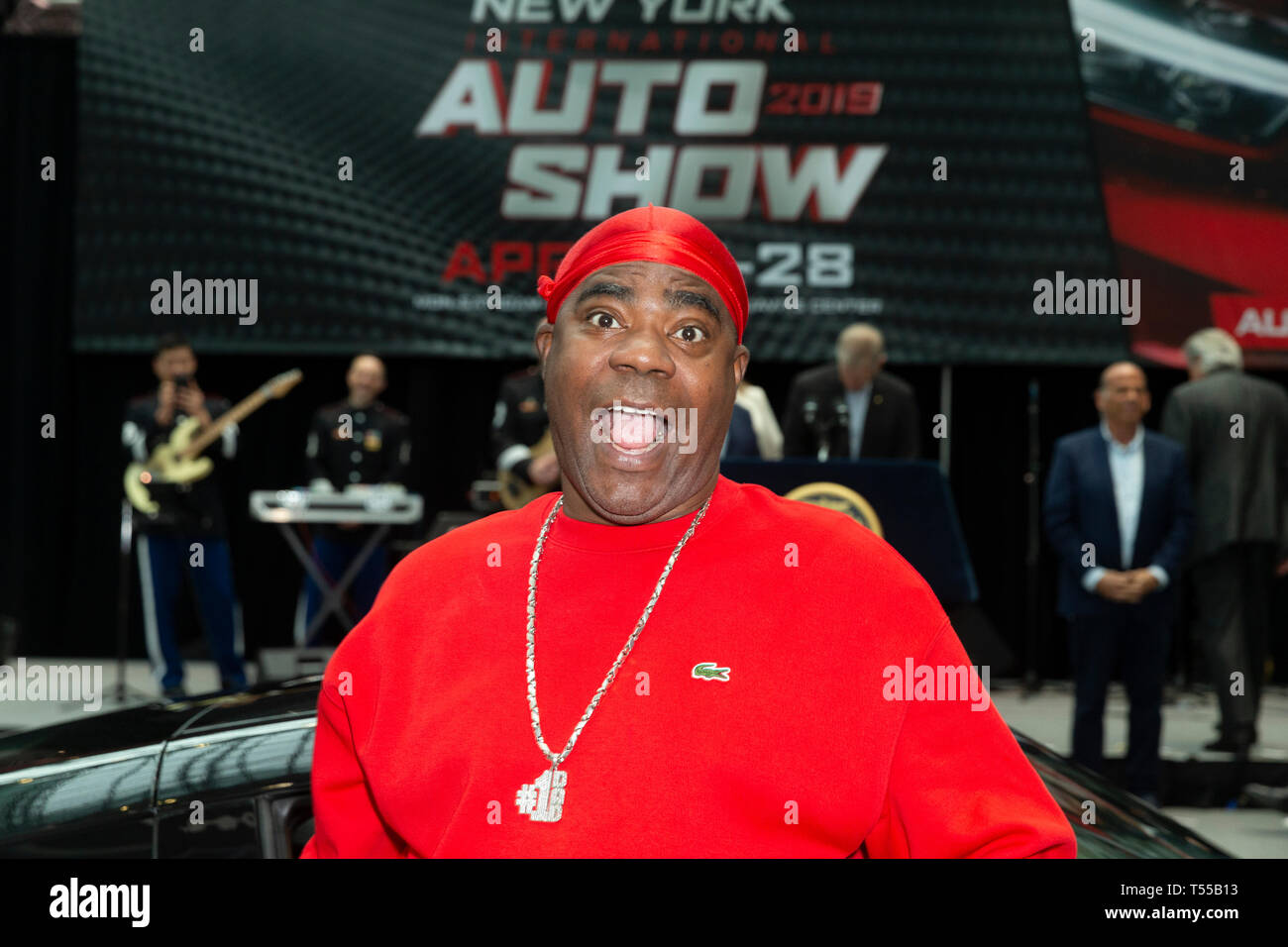 New York, NY - April 20, 2019: Comedian Tracy Morgan attends grand ...