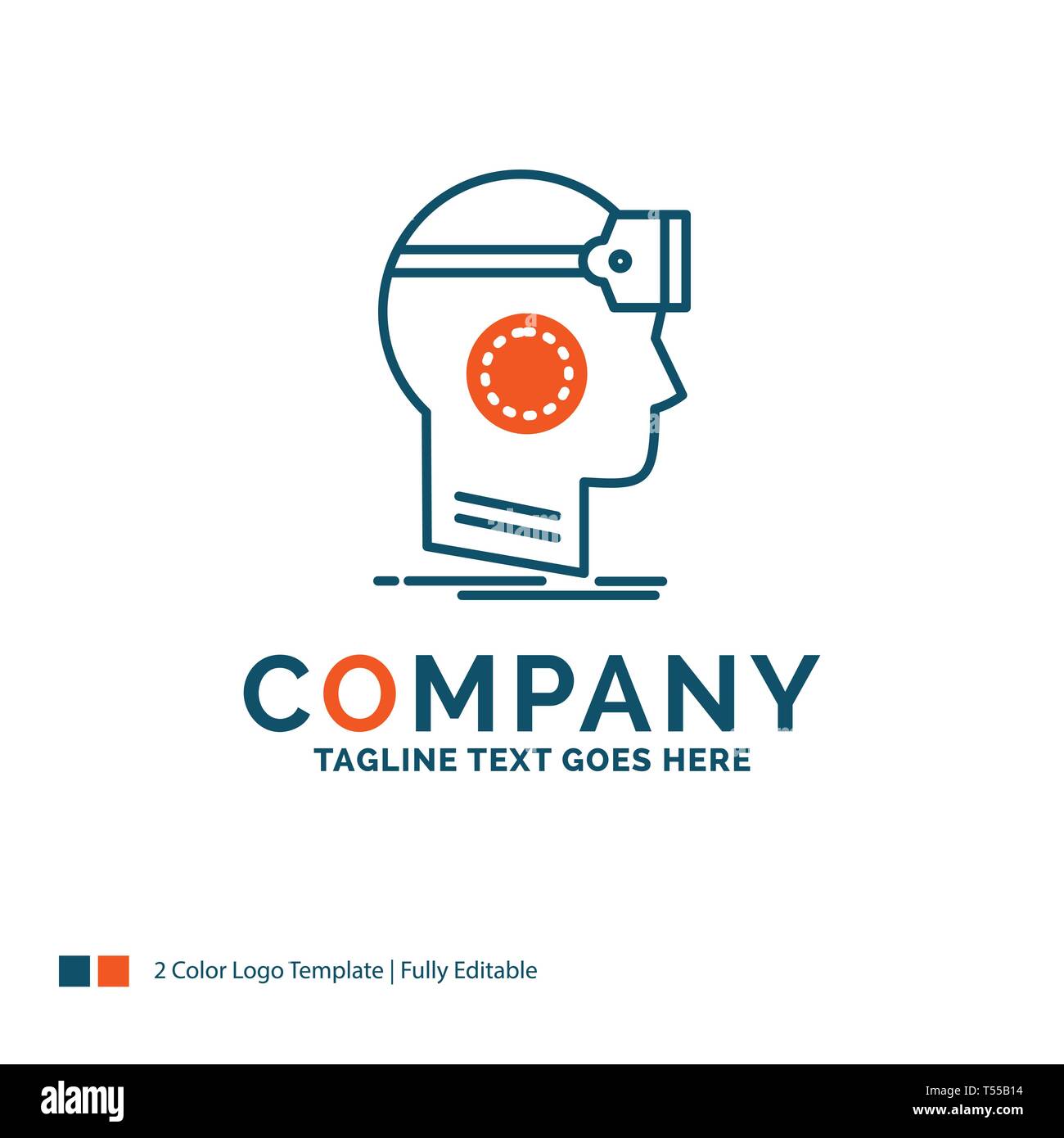 3d Virtual Reality Logo Eyewear High Resolution Stock Photography and ...