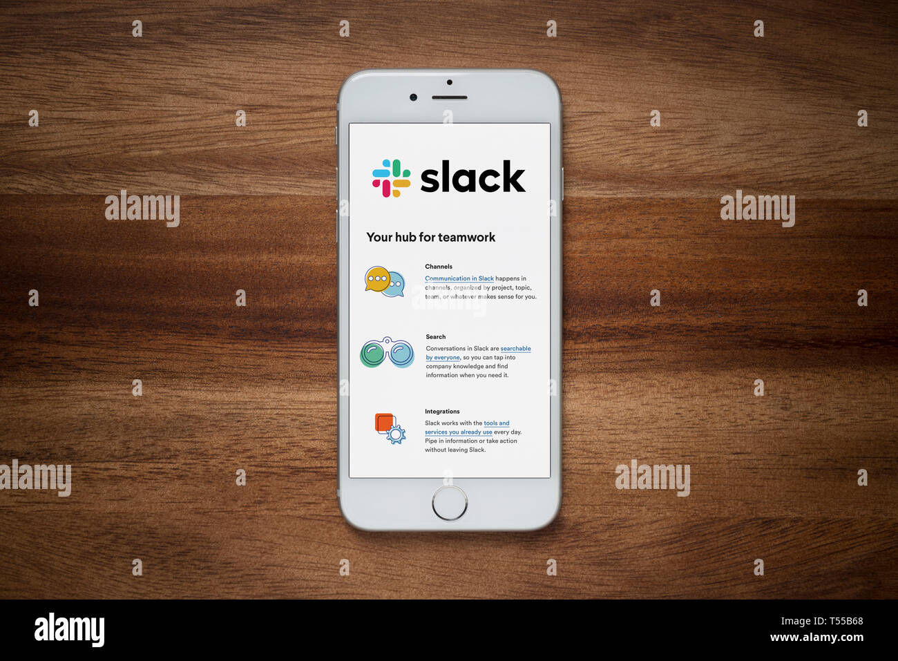 Slack logo hi-res stock photography and images - Alamy