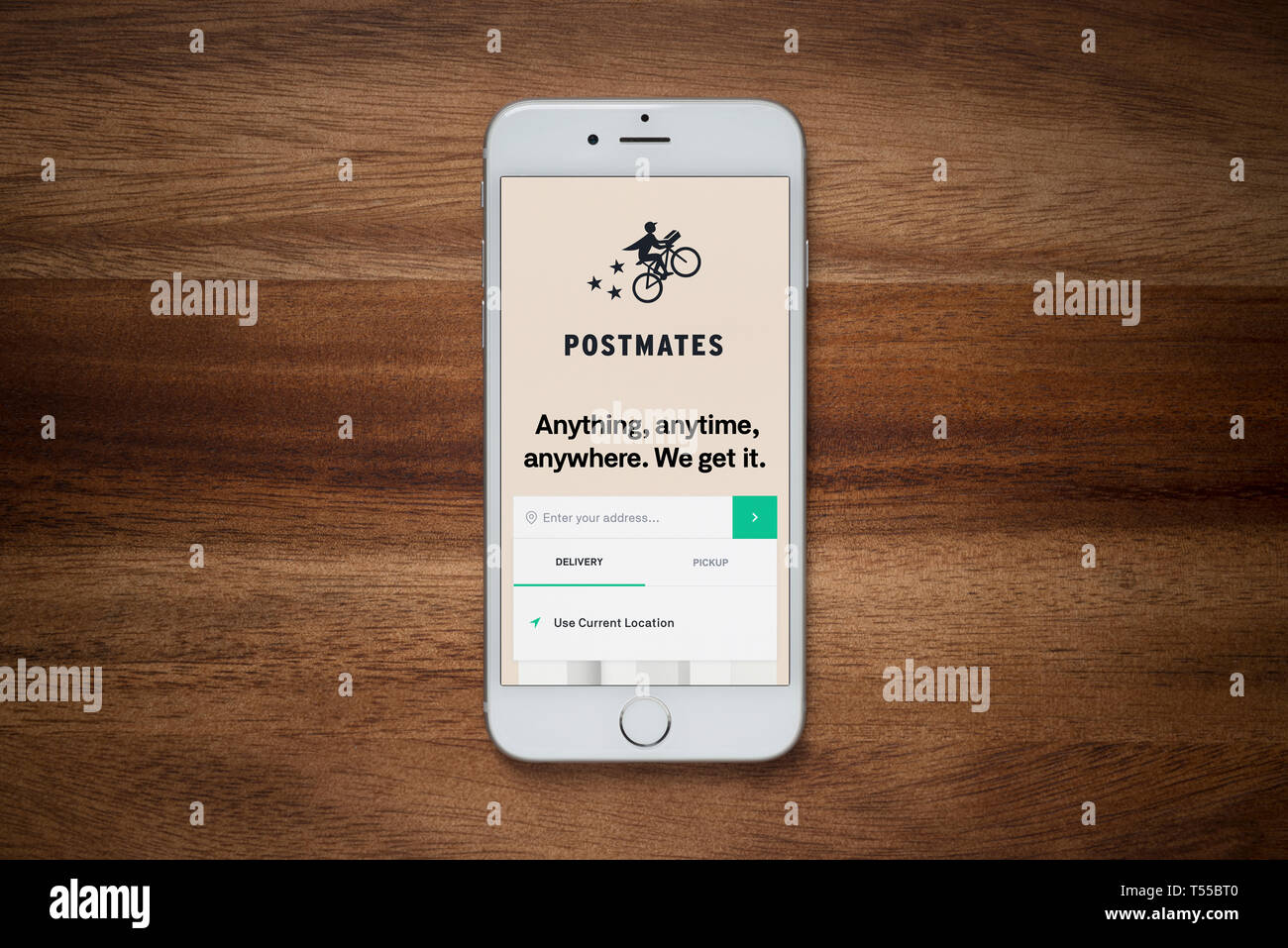 Postmates app logo hi-res stock photography and images - Alamy