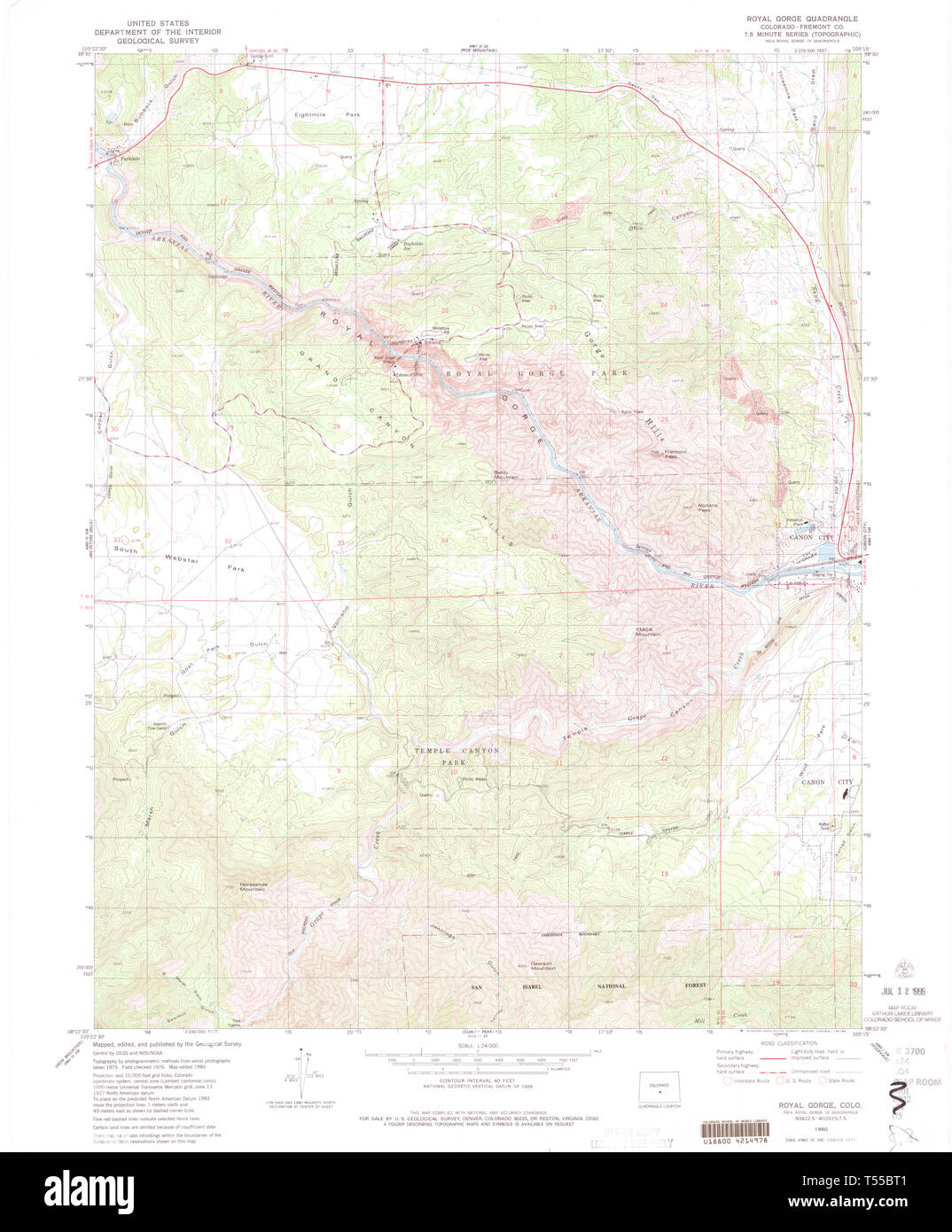 Royal gorge co Cut Out Stock Images & Pictures - Alamy