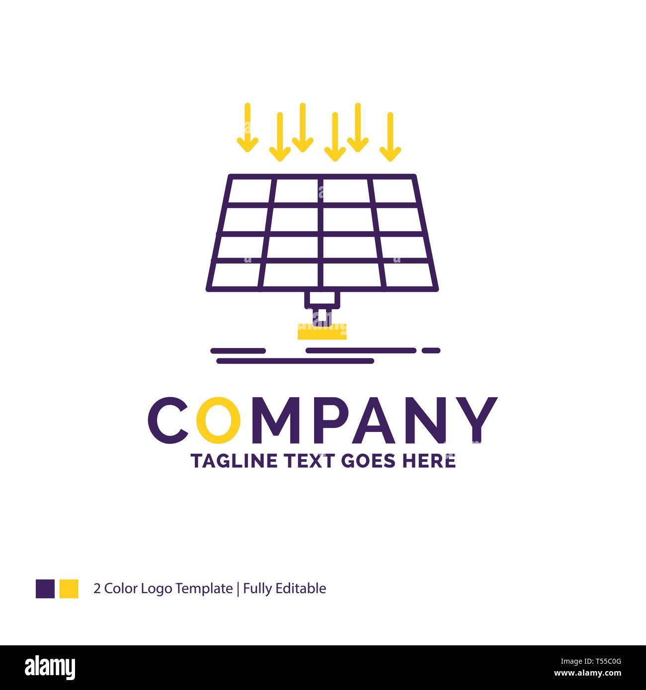 Solar panel power plant t Stock Vector Images - Alamy