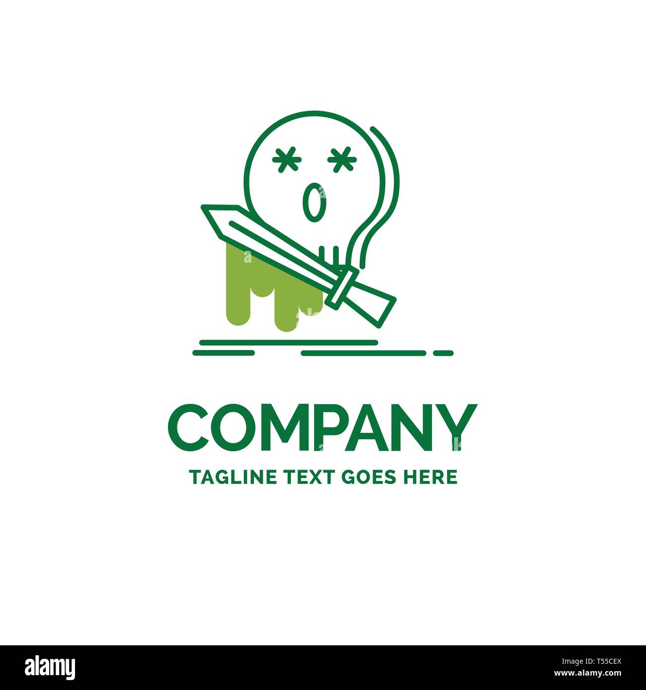 Green sword Stock Vector Images - Alamy