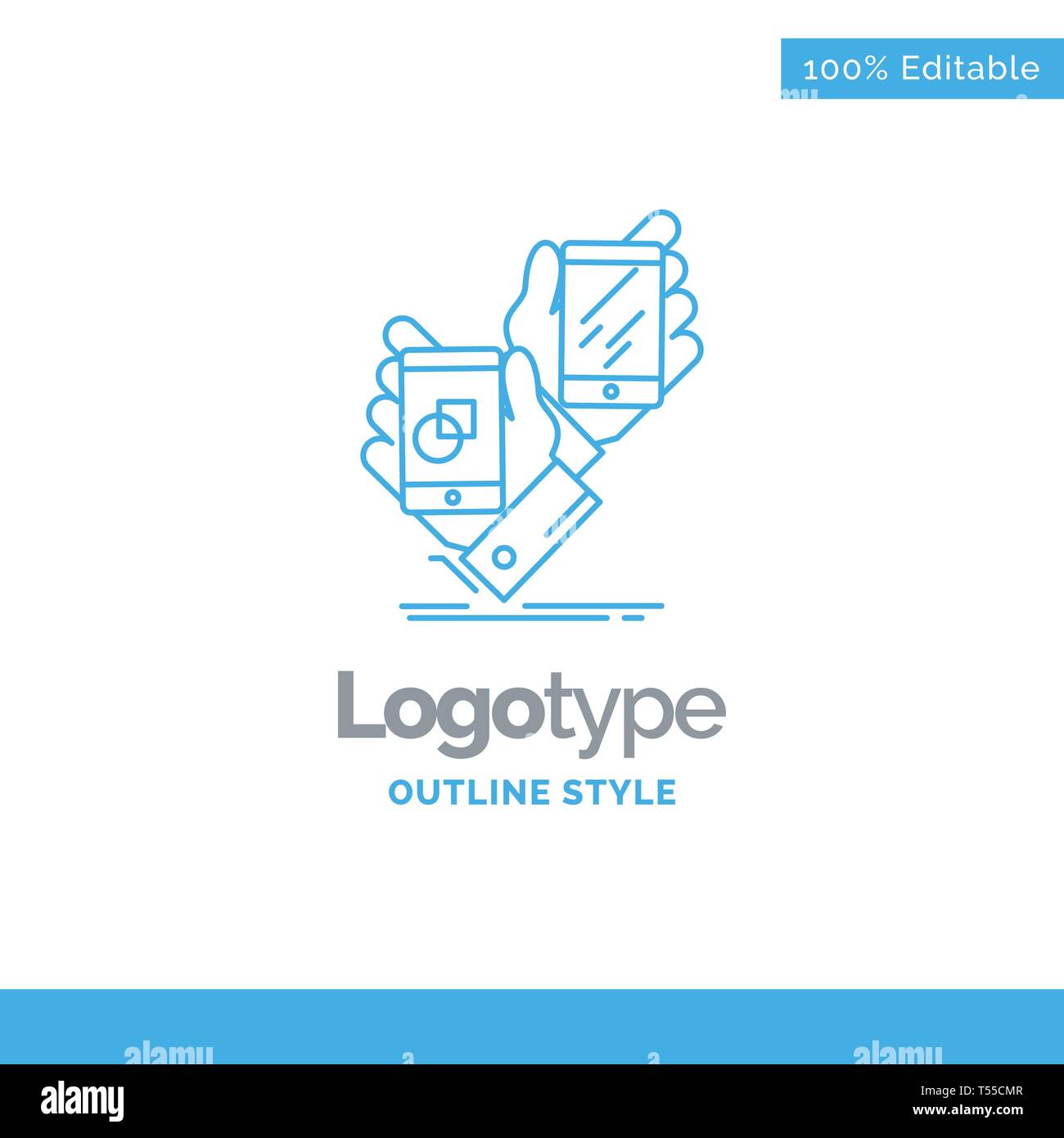 Product logo placement Stock Vector Images - Alamy