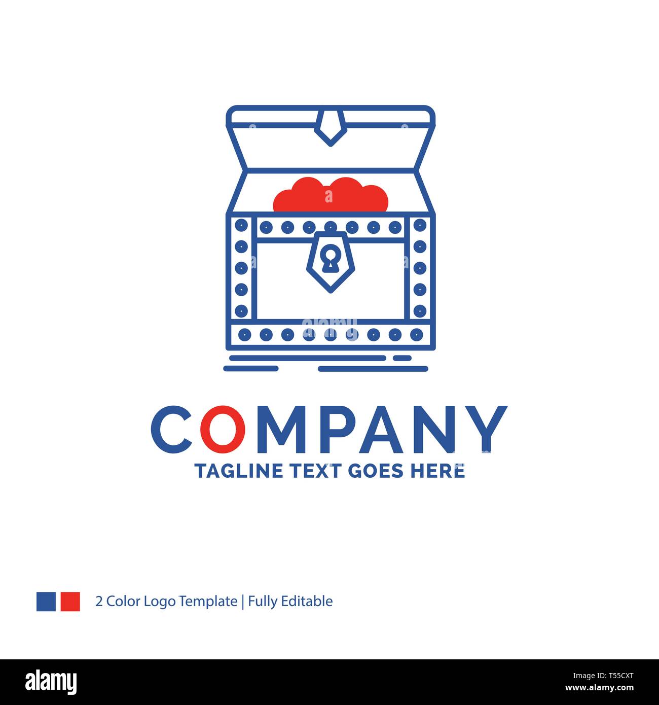 Blue Box Logo With G