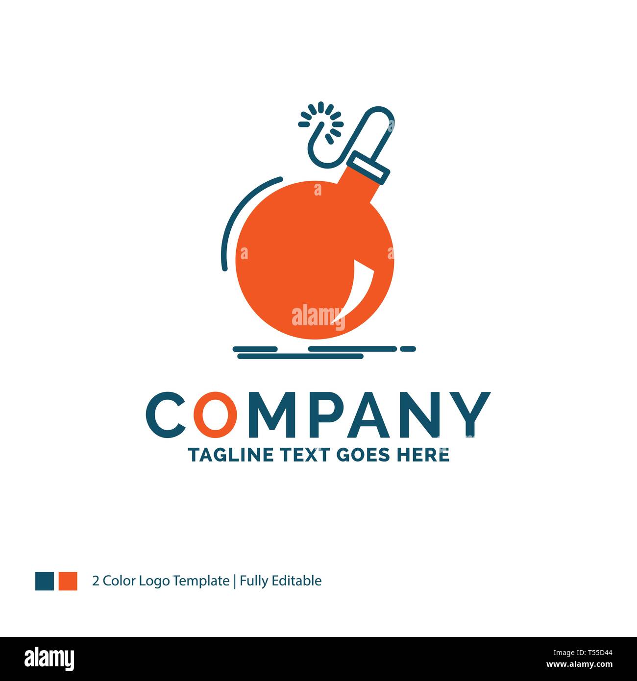 Explosion logo hi-res stock photography and images - Alamy