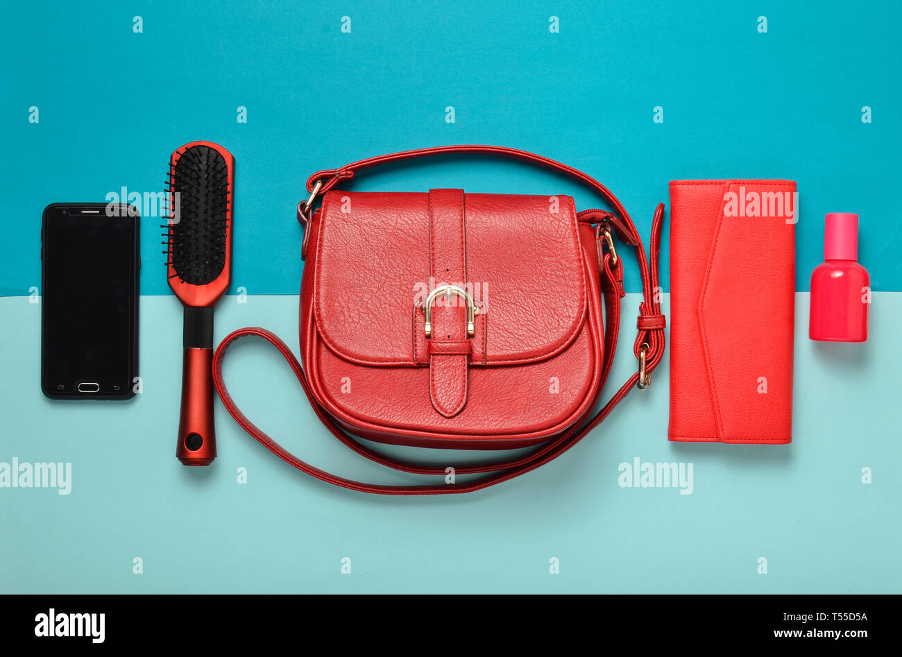 Pastel blue purse hi-res stock photography and images - Alamy