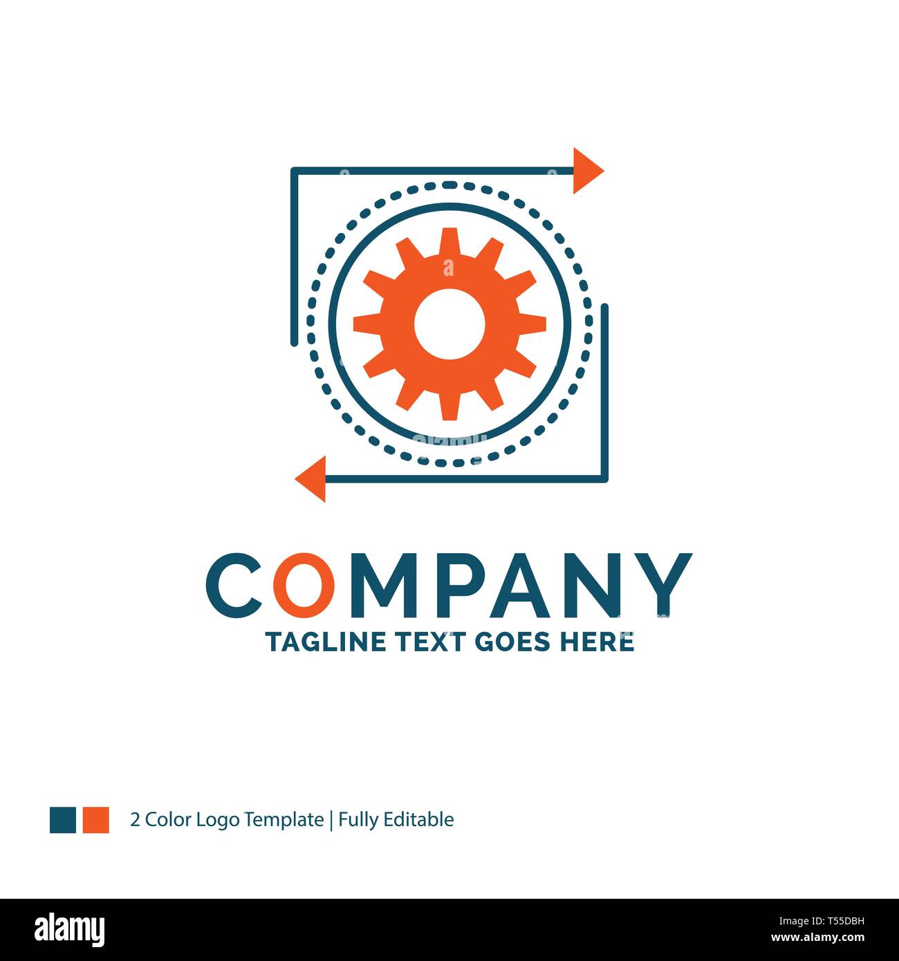 Process logo Stock Vector Images - Alamy