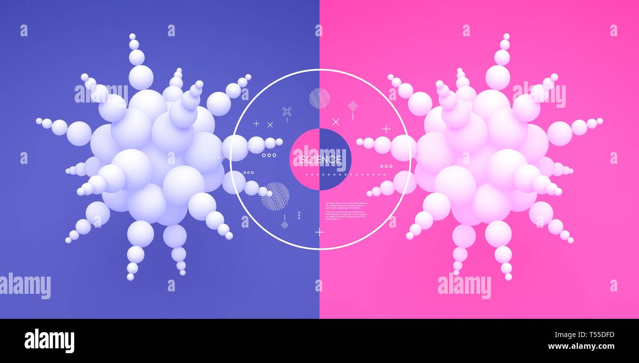 Plastic molecule Stock Vector Images - Alamy