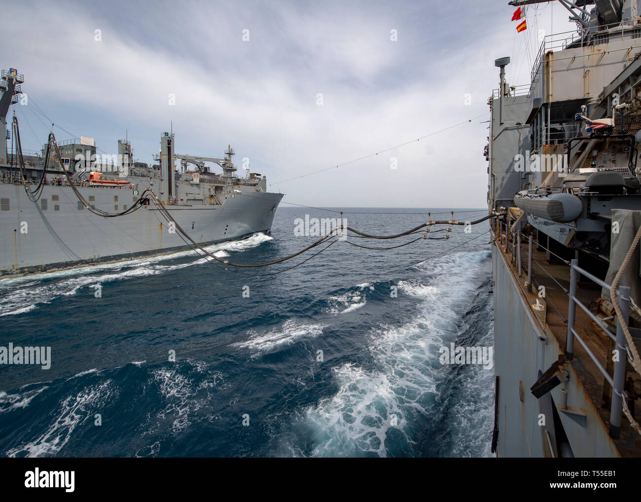 190418-N-AT530-1214 ARABIAN GULF (April 18, 2019) – The Whidbey Island ...