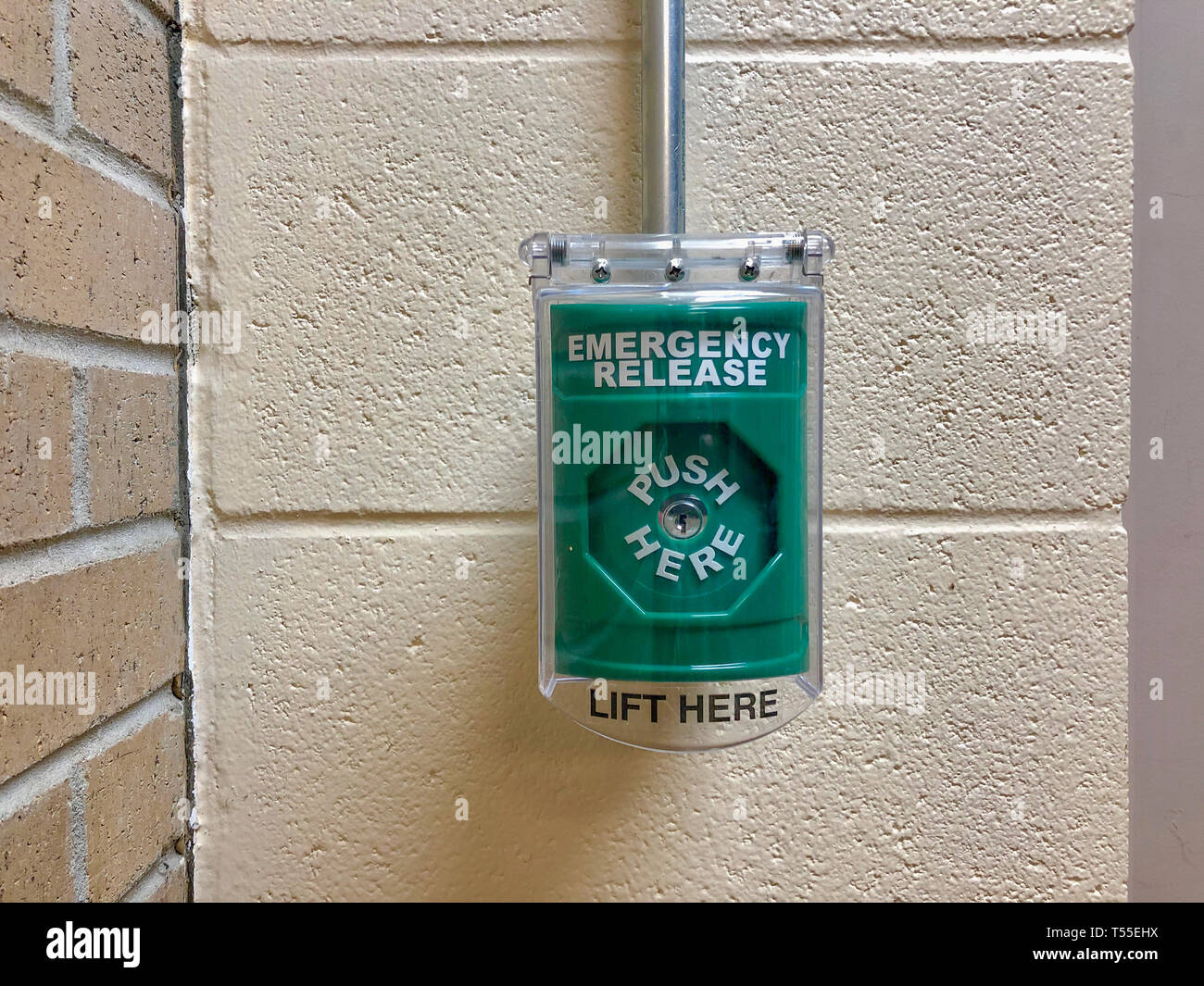 Emergency door release hi-res stock photography and images - Alamy
