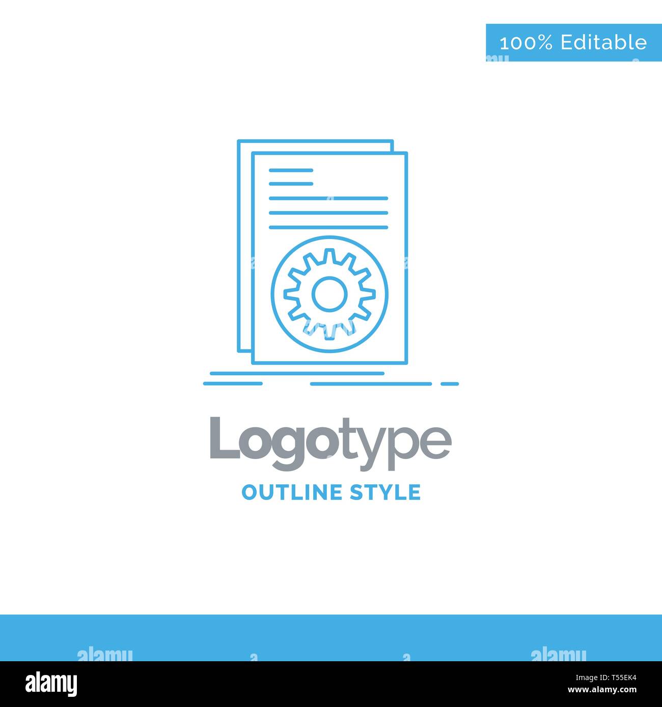 Blue lines running Stock Vector Images - Alamy