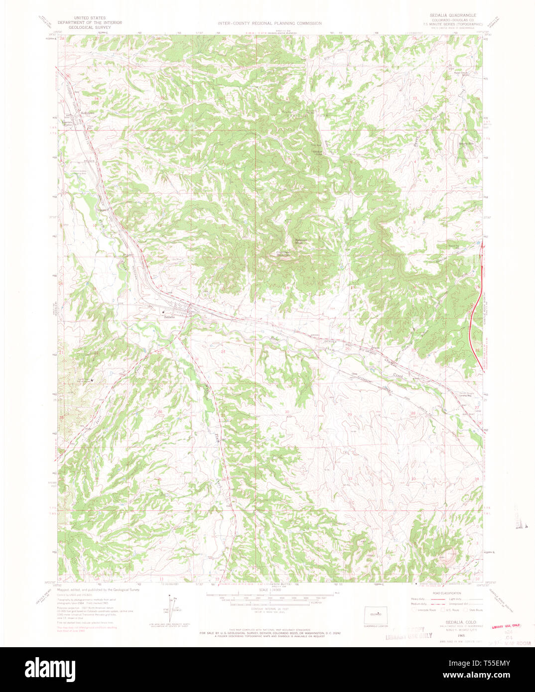 Map of sedalia hi-res stock photography and images - Alamy