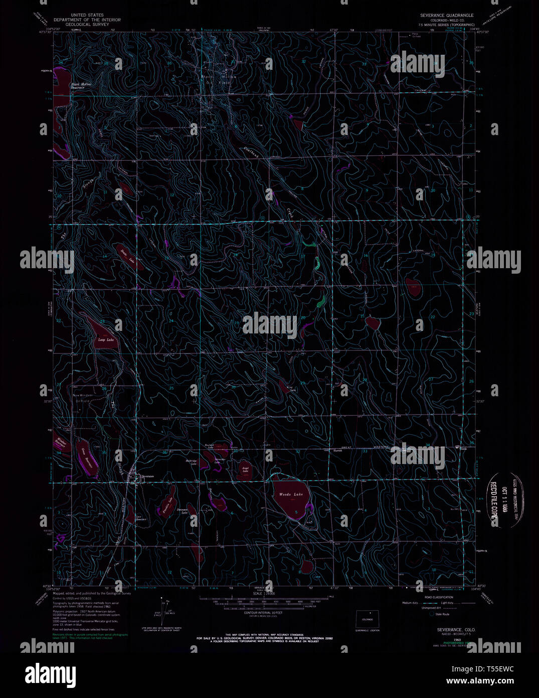 Severance map hi-res stock photography and images - Alamy