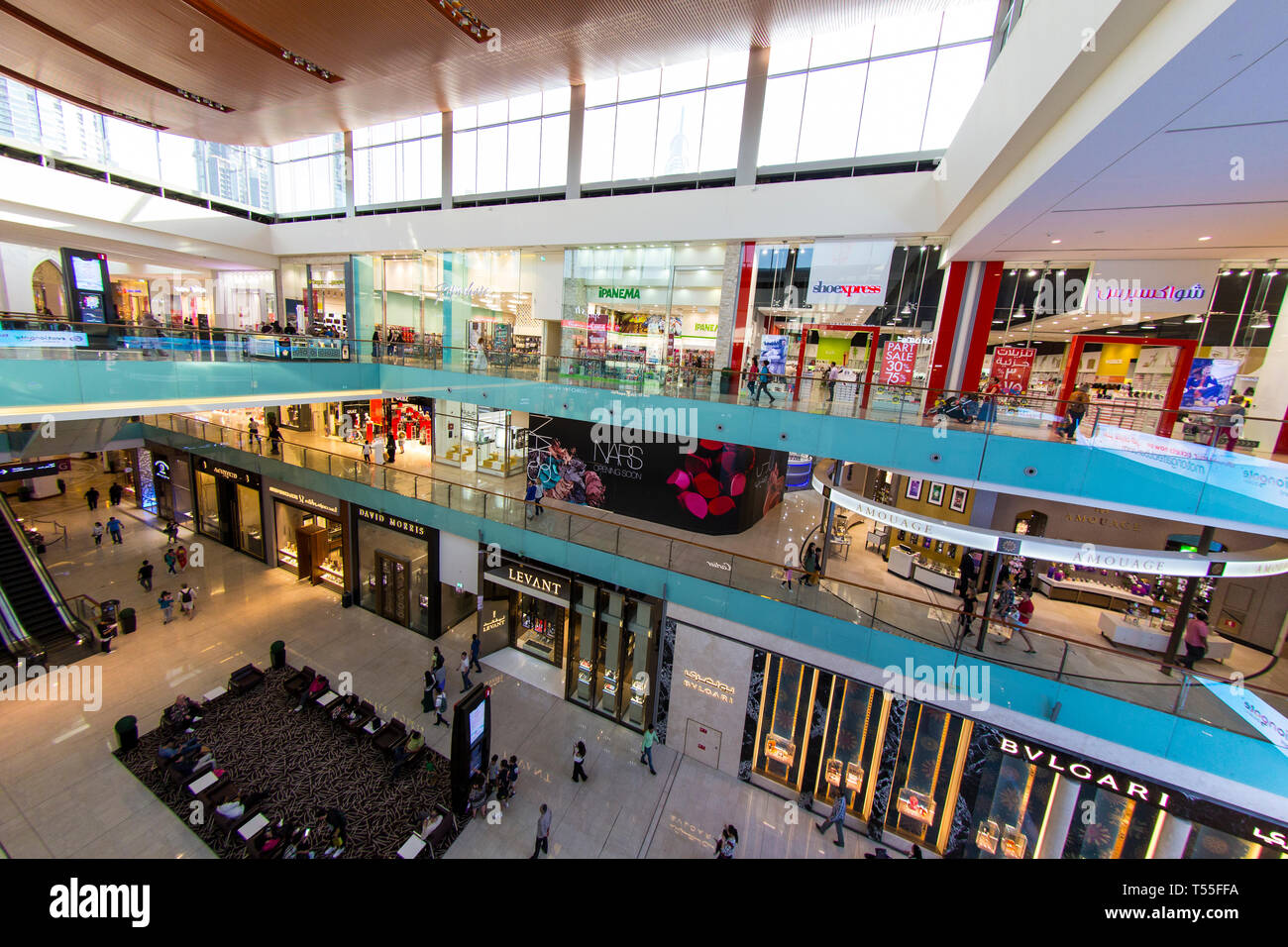 UAE, Dubai, Dubai Mall Stock Photo - Alamy