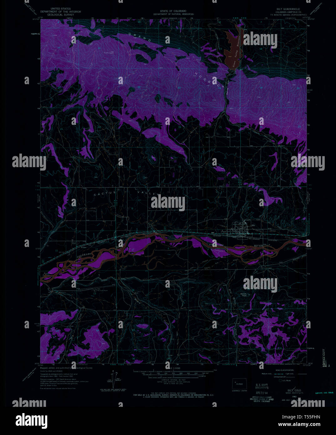 Silt map hi-res stock photography and images - Alamy