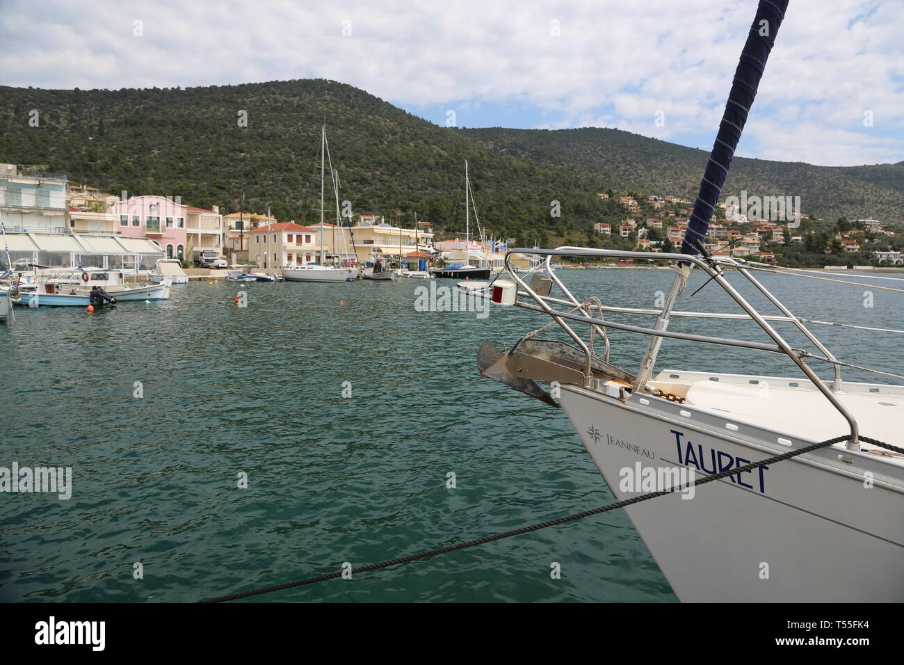 Greece, Korfos, Corinth Stock Photo - Alamy