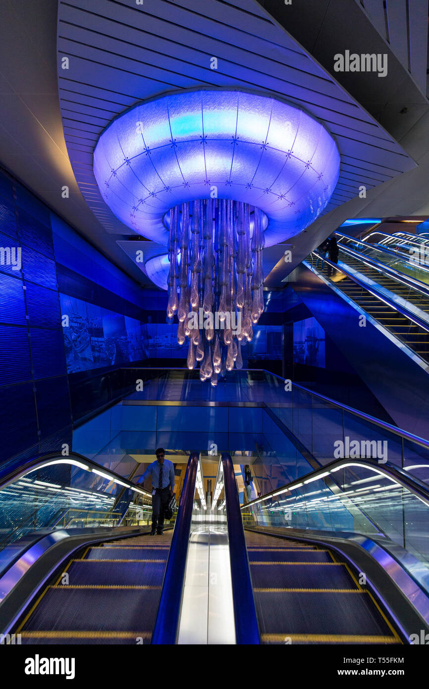 Mall of the emirates metro station hi-res stock photography and images ...