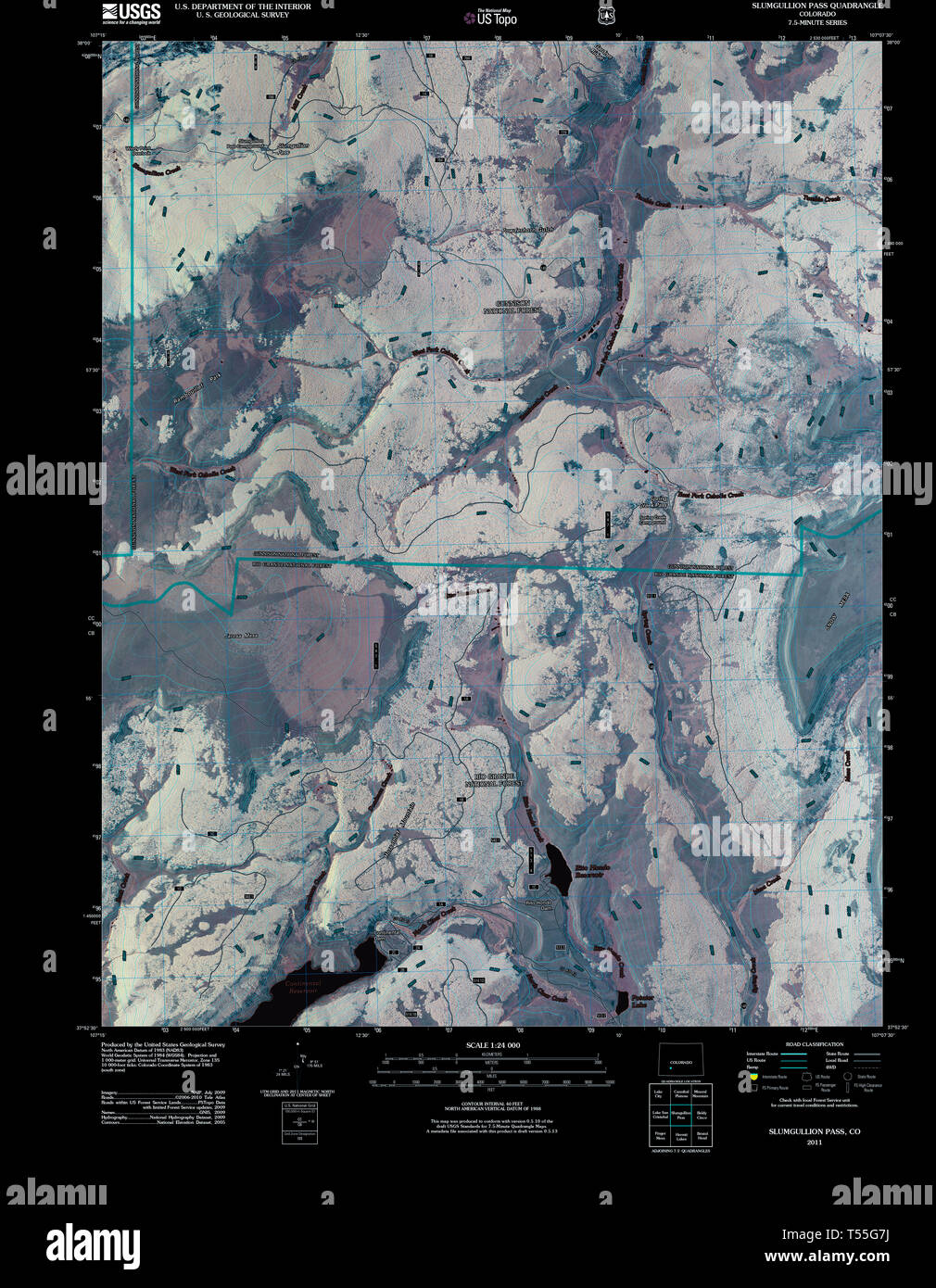 Slumgullion pass hi-res stock photography and images - Alamy