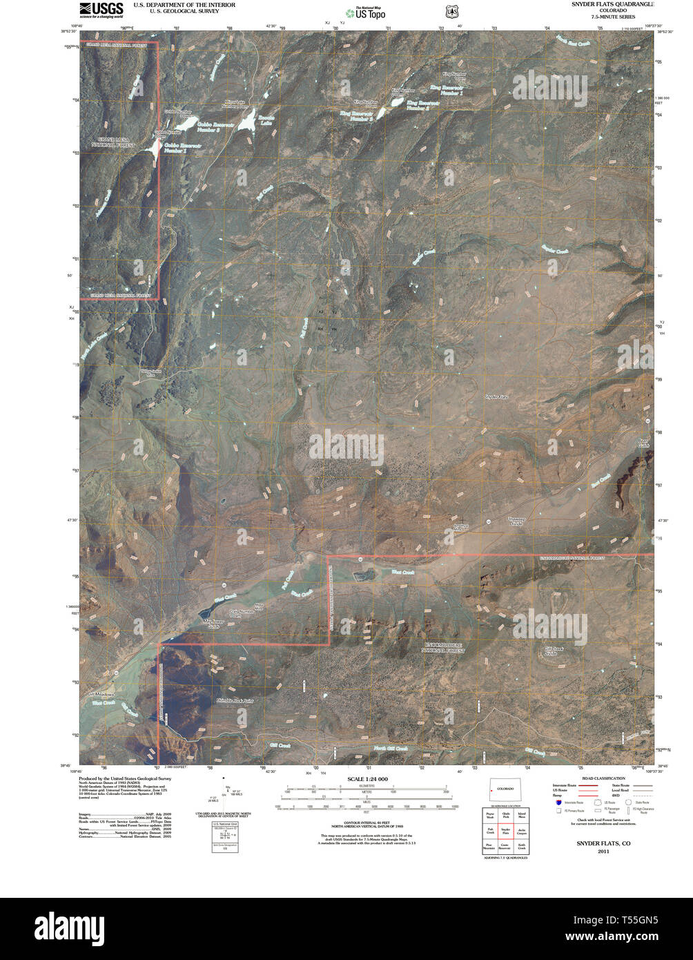 Snyder map hi-res stock photography and images - Alamy