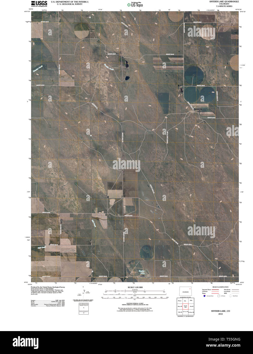 Snyder map hi-res stock photography and images - Alamy