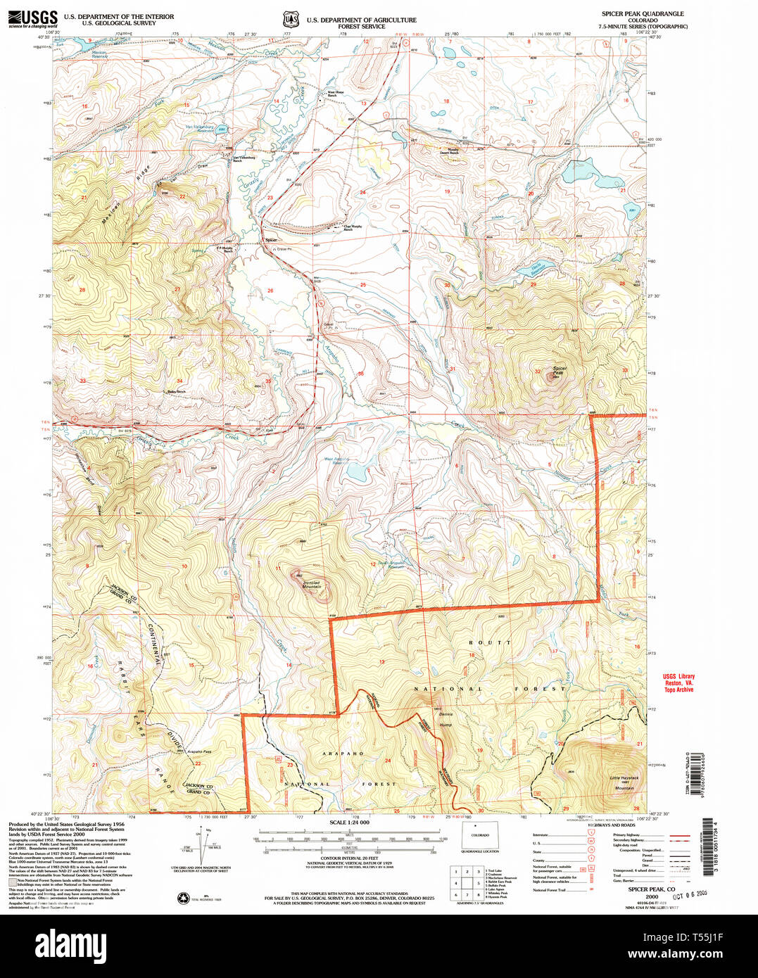 Map of spicer hi-res stock photography and images - Alamy