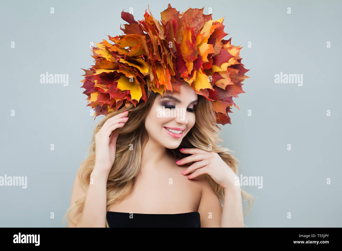 Beautiful model portrait hi-res stock photography and images - Alamy