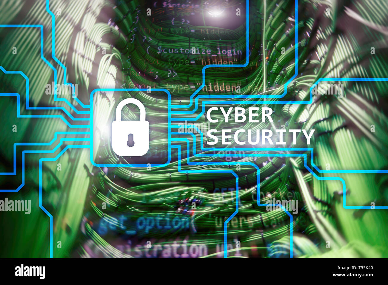 Cyber security, information privacy and data protection concept on ...