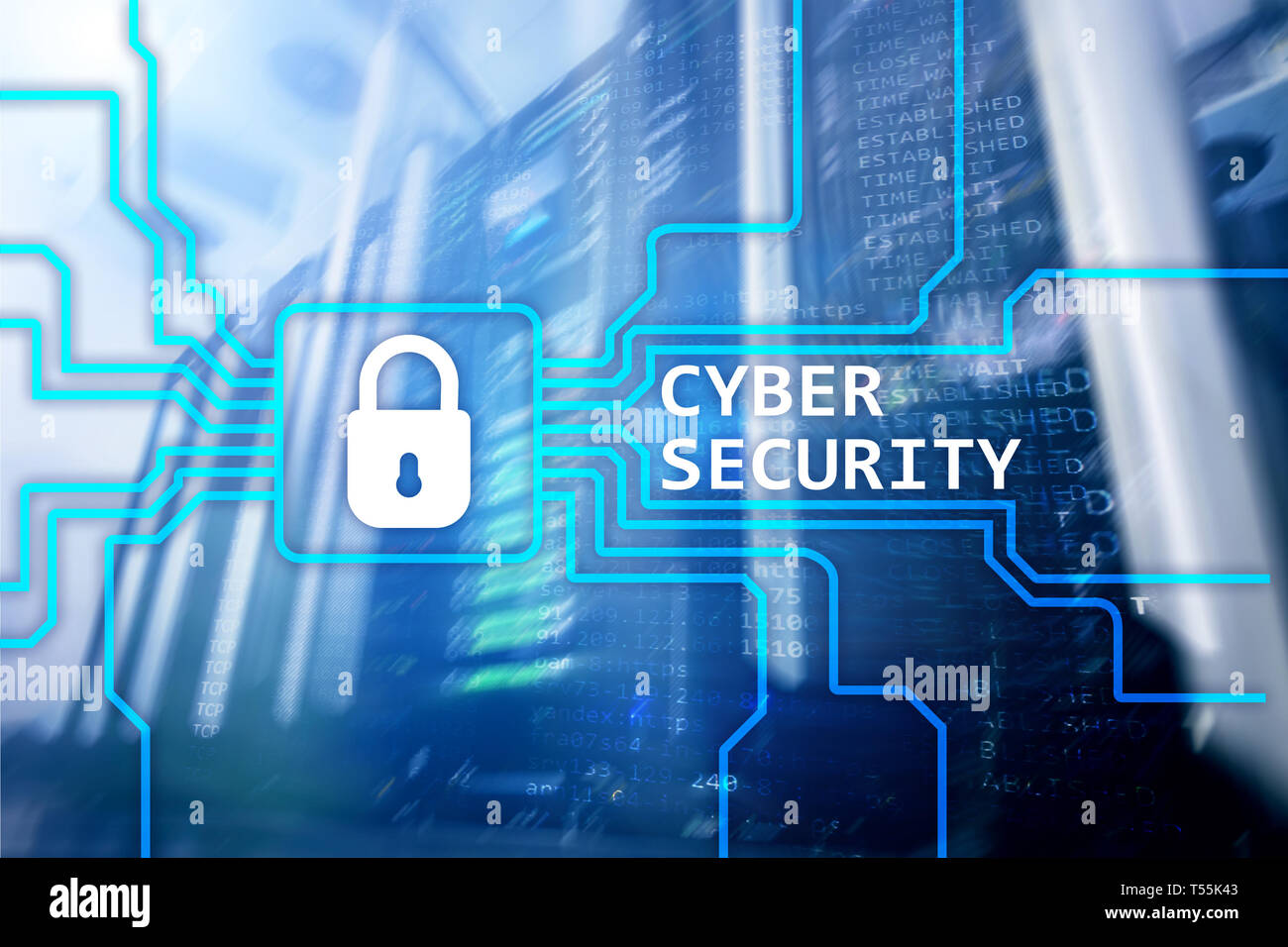 Cyber security, information privacy and data protection concept on ...