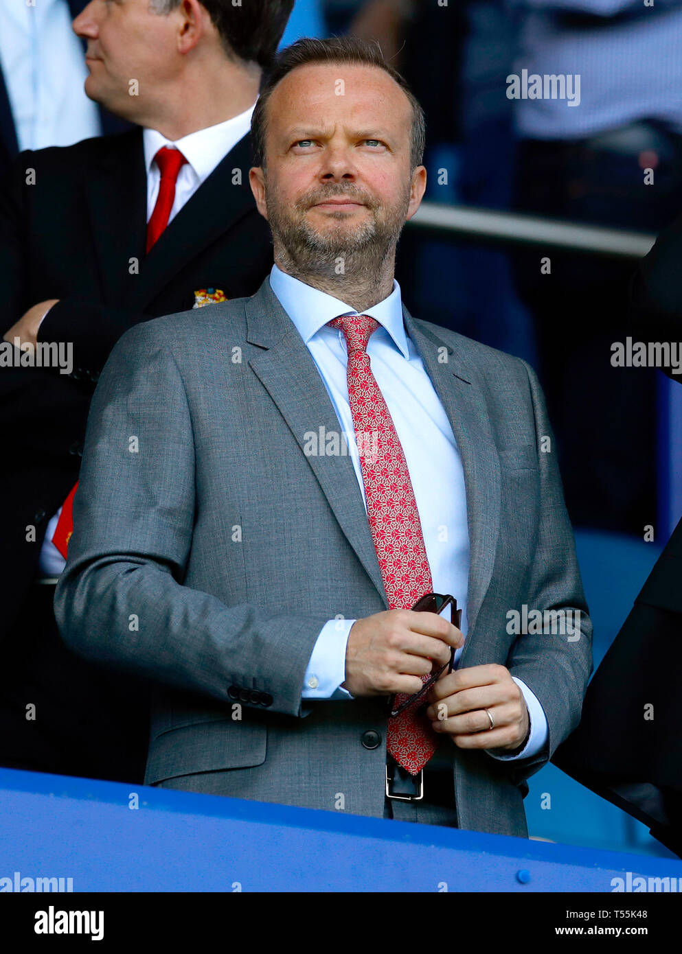 Manchester United Chief Executive Ed Woodward in the stands during the ...