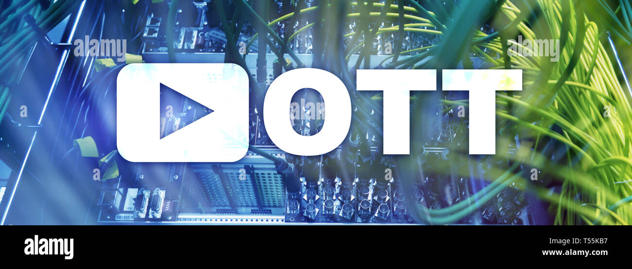 OTT, IPTV, video streaming over the internet Stock Photo - Alamy