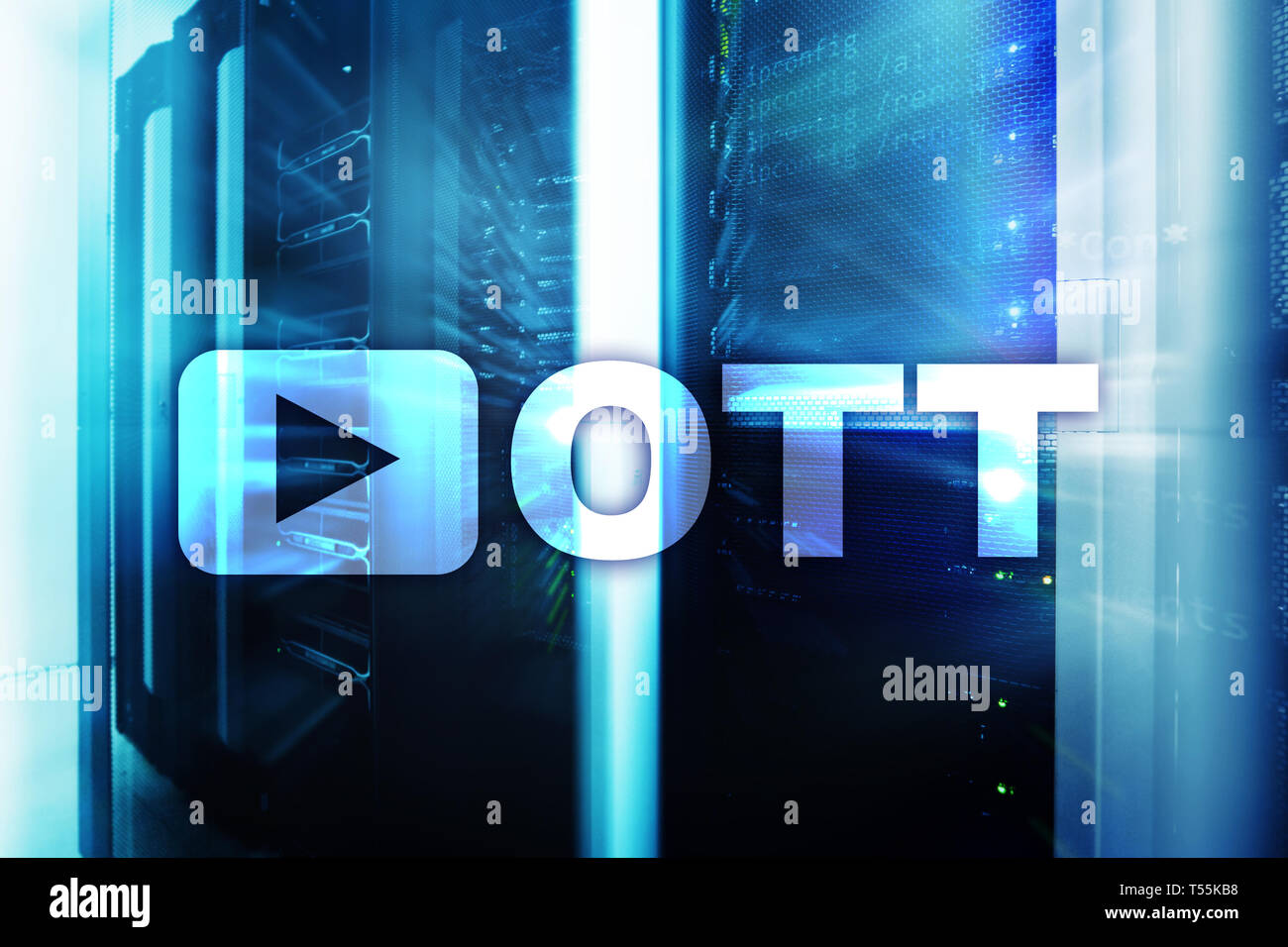 OTT, IPTV, video streaming over the internet Stock Photo - Alamy