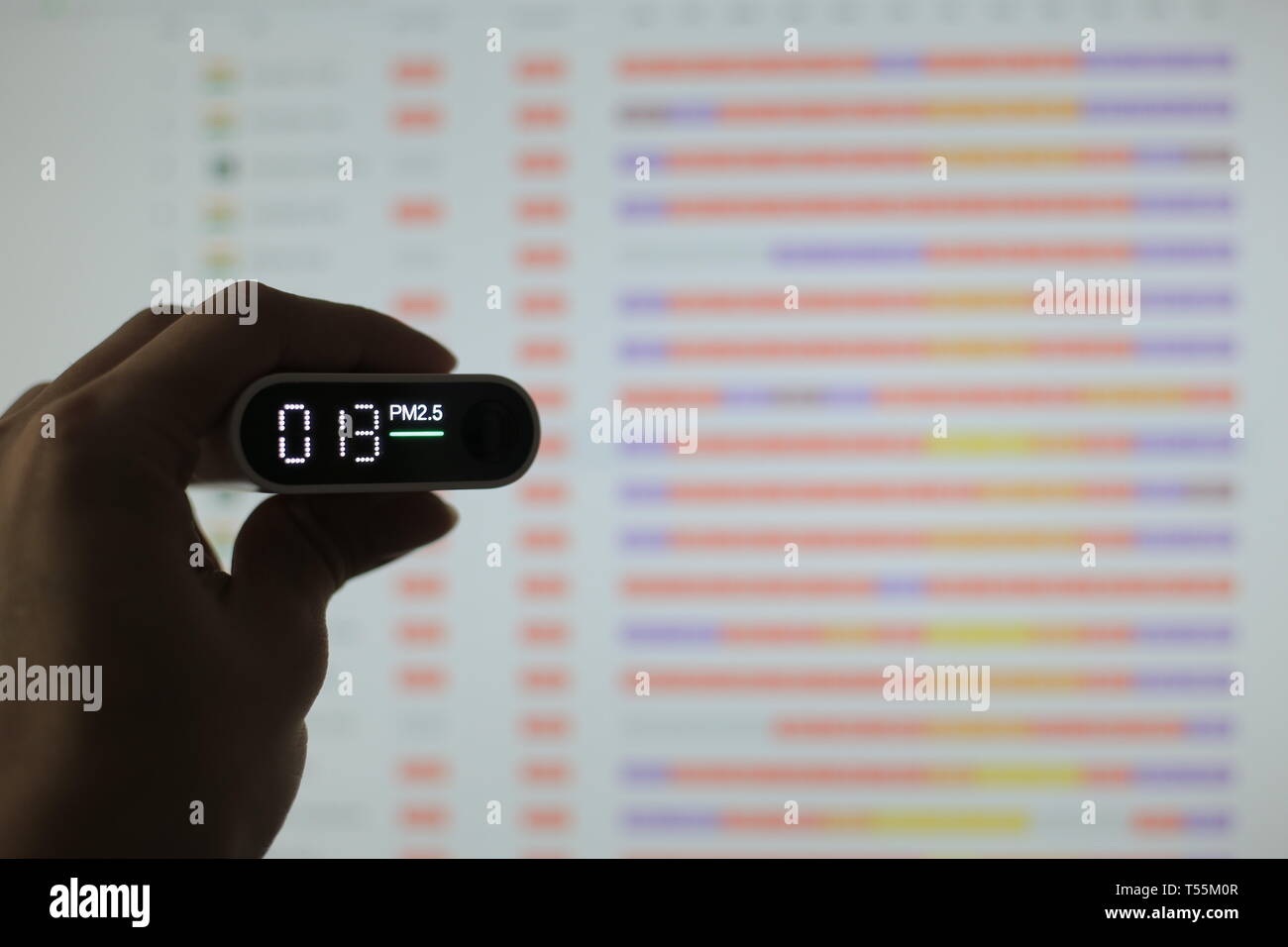 Dust measurement hi-res stock photography and images - Alamy