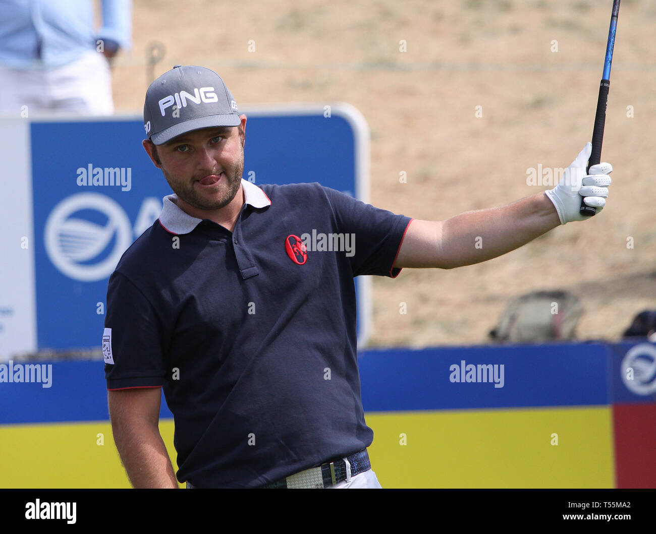 GUYANCOURT , FRANCE, JULY 04, 2015 : Andy Sullivan ( eng ) During the ...