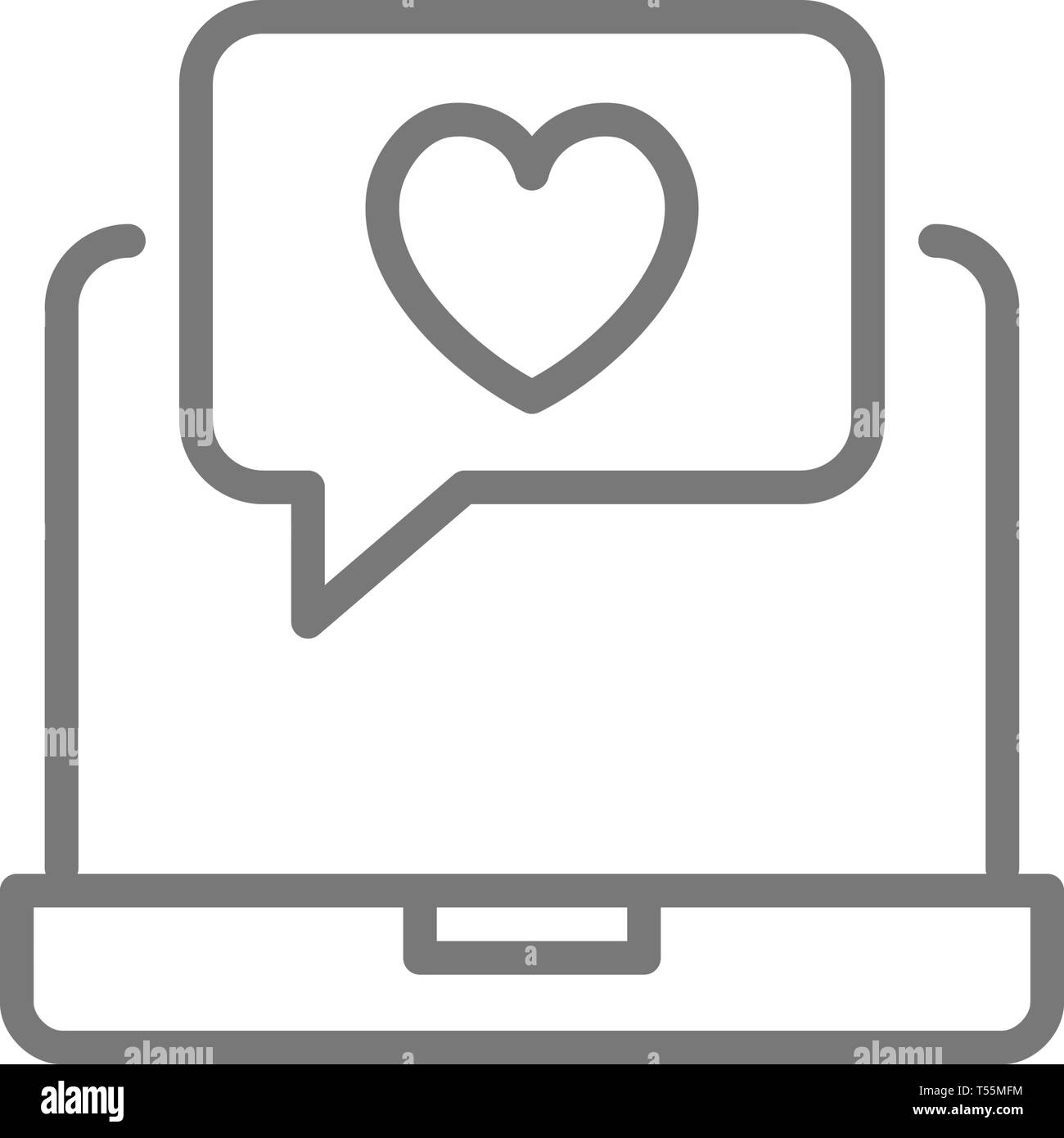 Bubble chat favorite message hi-res stock photography and images - Alamy