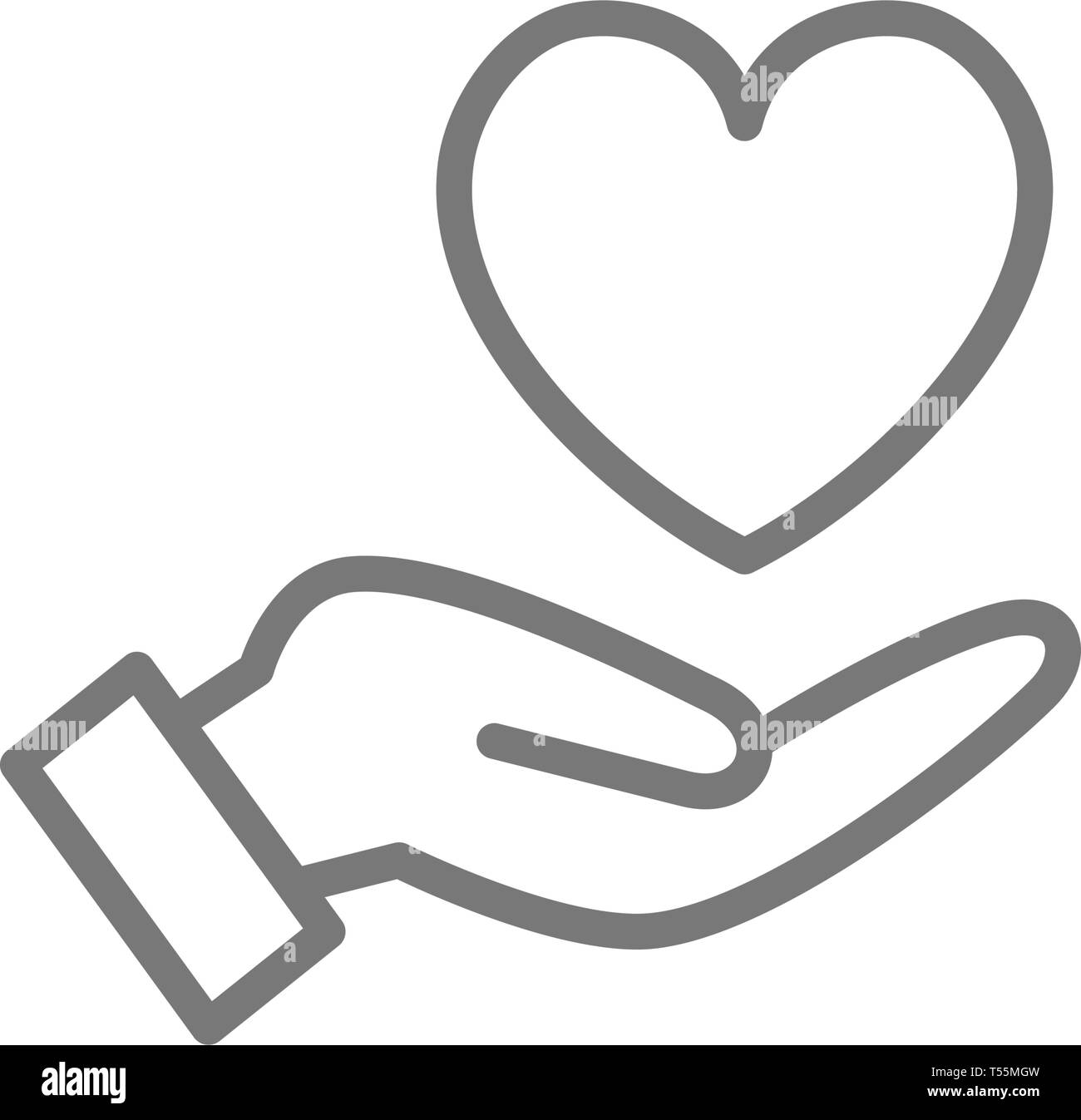 Care medicine help kindness Stock Vector Images - Alamy