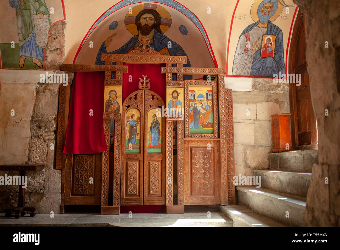 Georgia, Martvili 01 September 2018 Monastery is a Georgian monastic ...