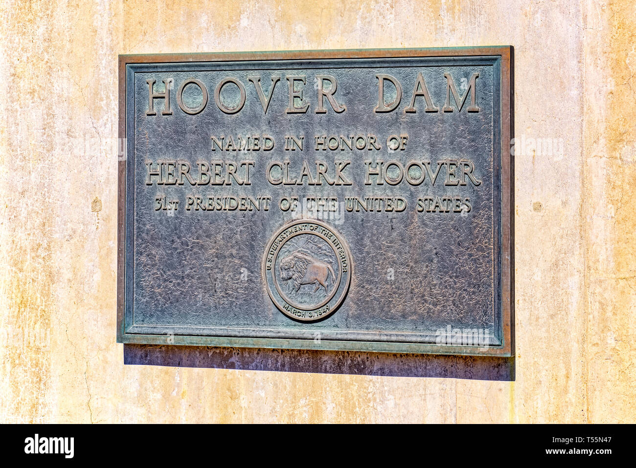President hoover sign hi-res stock photography and images - Alamy
