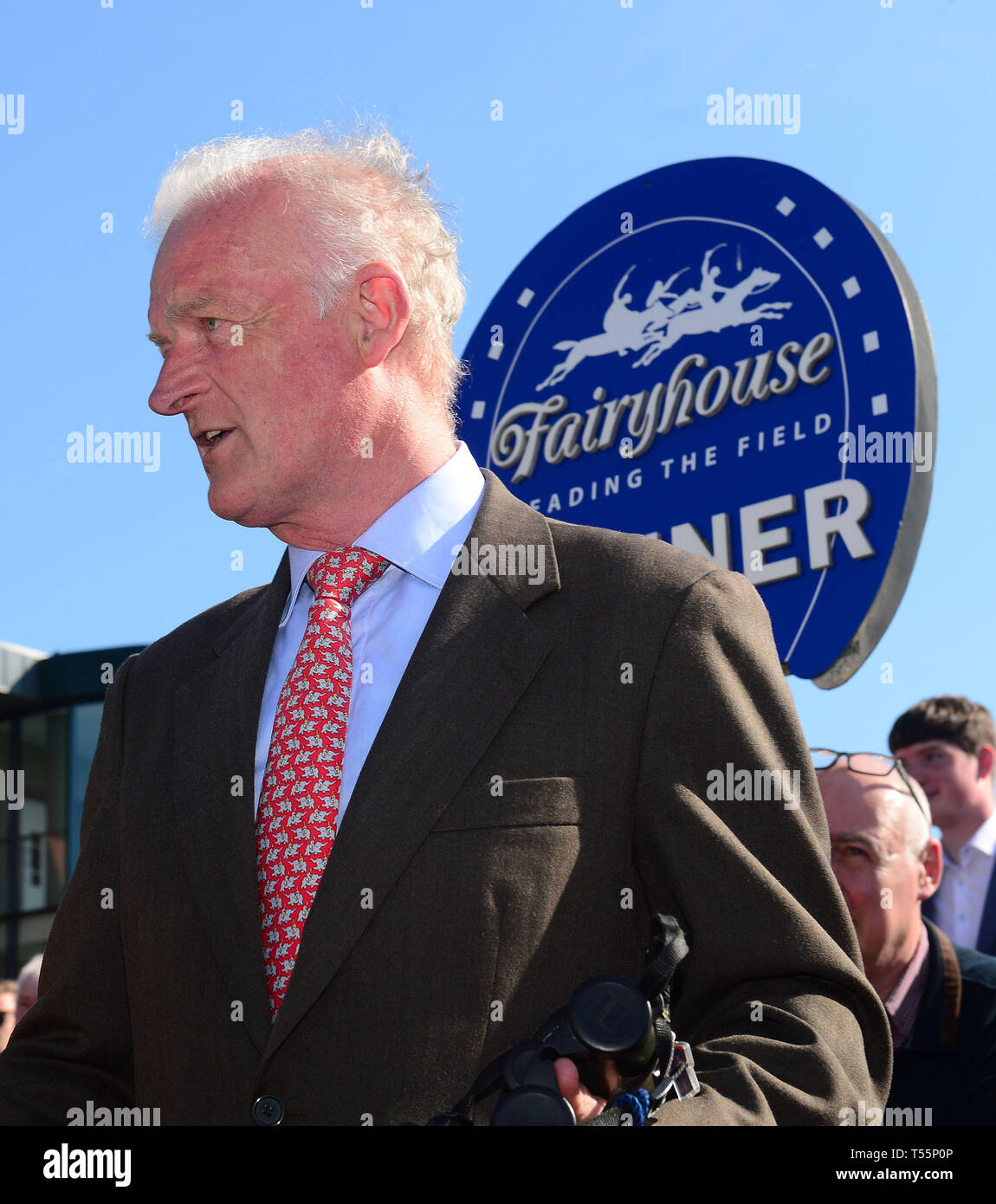 Trainer Willie Mullins during day one of the Fairyhouse Easter Festival ...