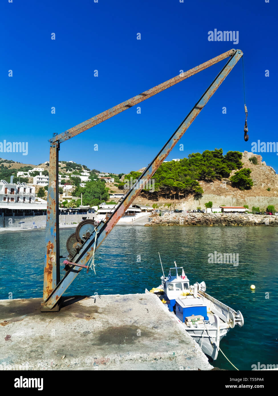 Rusty crane hi-res stock photography and images - Alamy