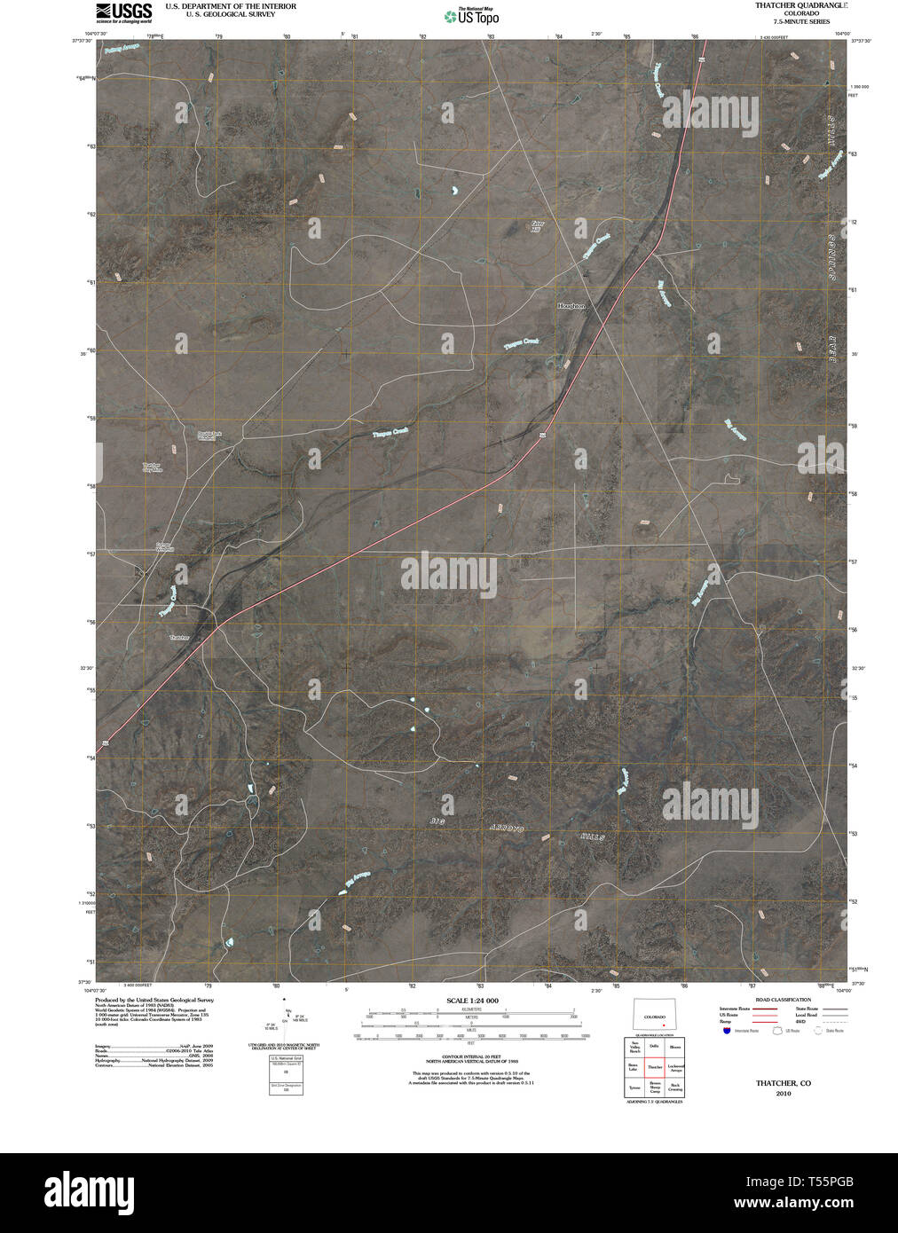 Map of thatcher hi-res stock photography and images - Alamy