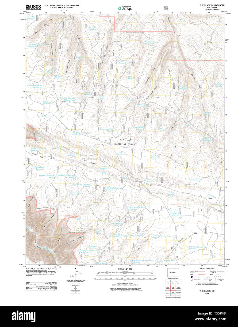 Glade map hi-res stock photography and images - Alamy