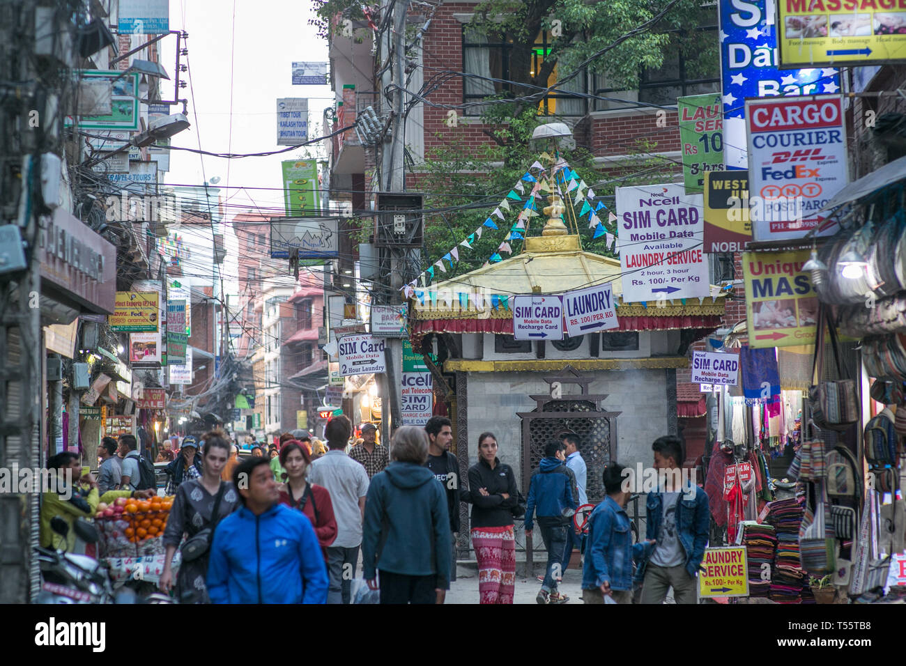 Thamel katmandu hi-res stock photography and images - Alamy